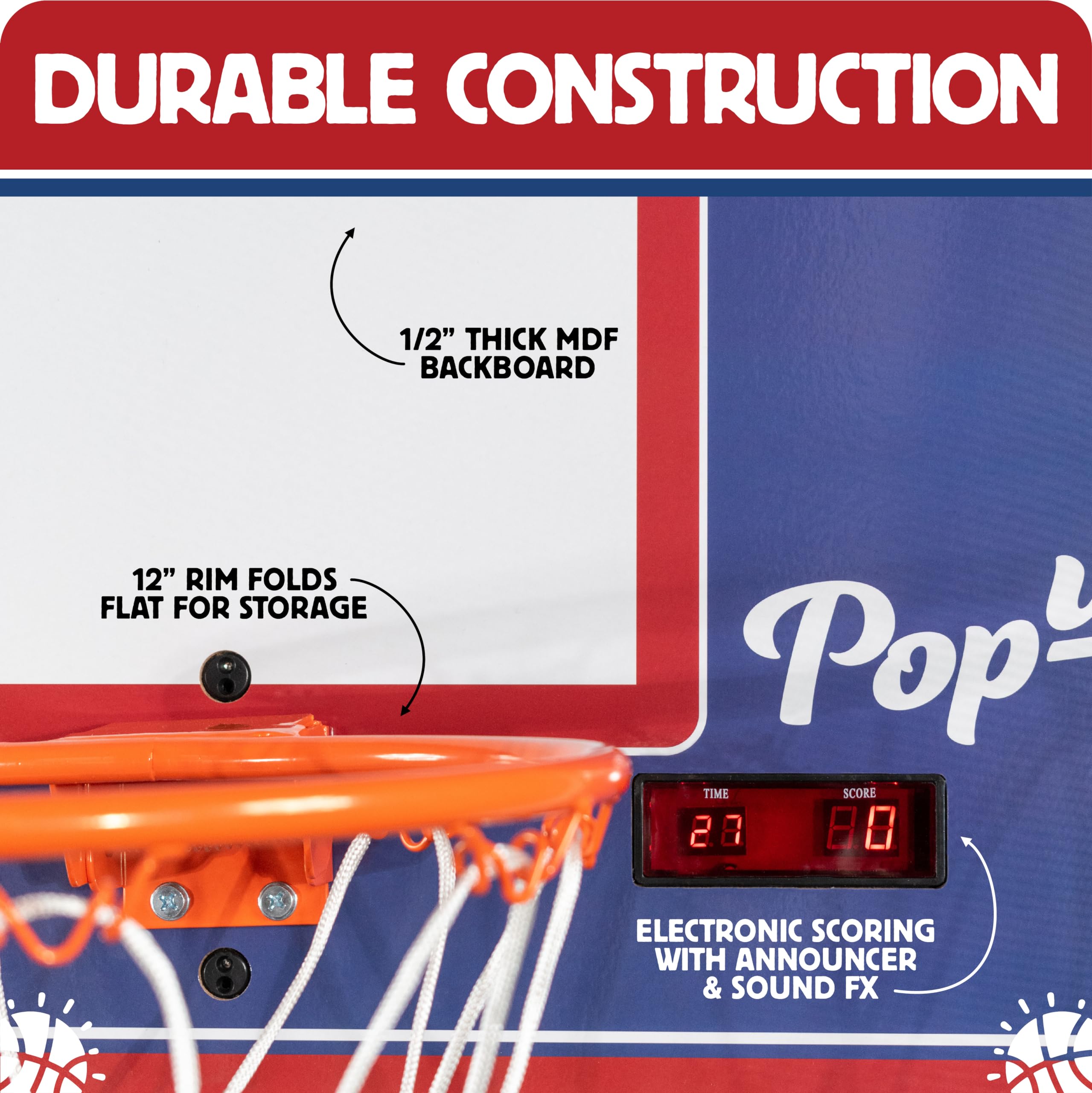 Pop-A-Shot - Pop-Up Game | Arcade Basketball Inside, Out, and On The Go ...