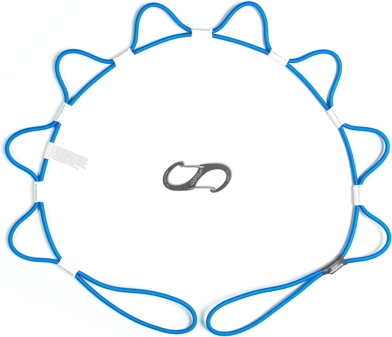 Amazon.com: LoopRope 5BRB-P-C Blue 5' BuoyRope Tie Down : Clothing ...
