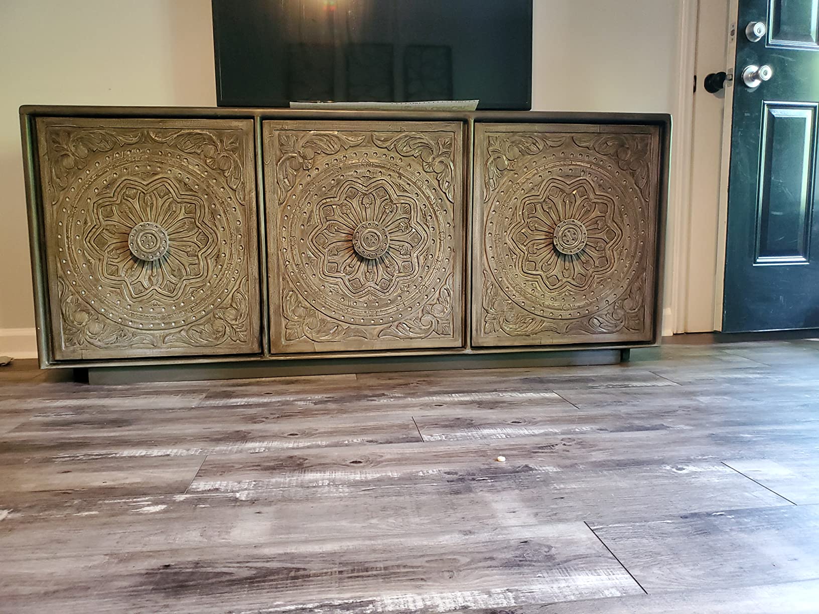 $64/mo - Finance Signature Design by Ashley Fair Ridge Boho Hand Carved ...