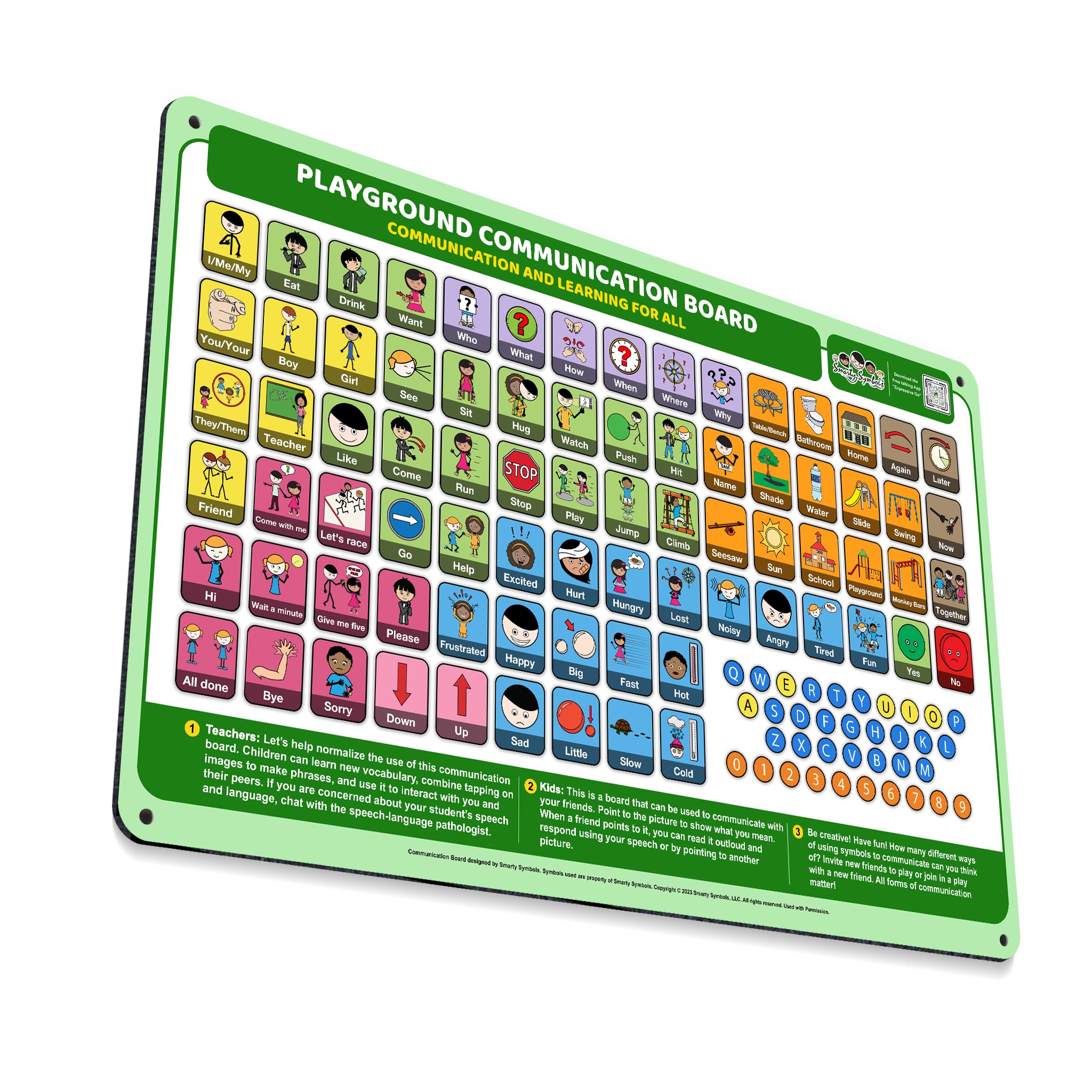 Amazon.com : Weather-Proof Aluminum School Playground Communication ...