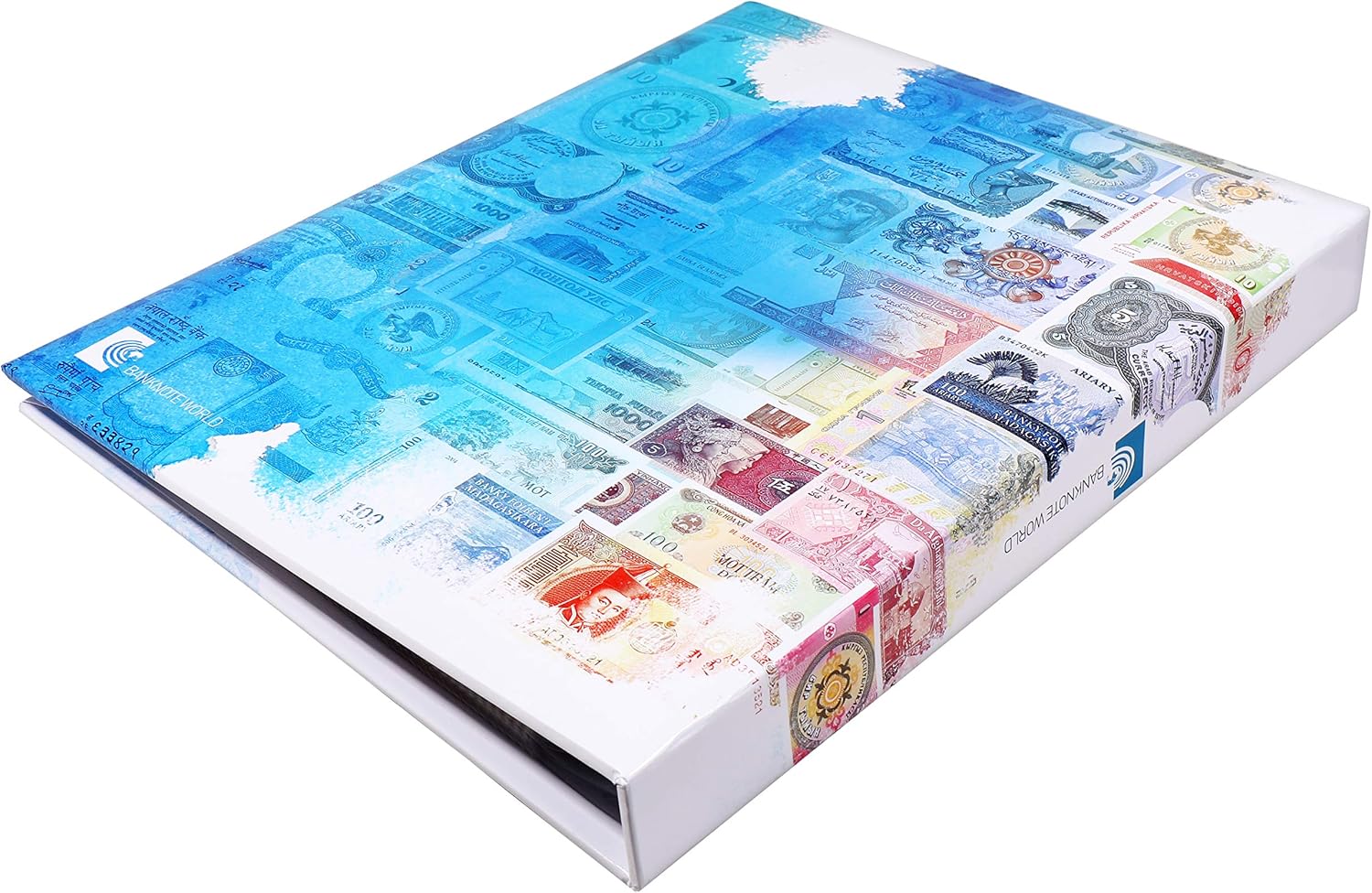 Buy Banknote World Currency Collecting Album, Blue, 100 Pockets Online ...