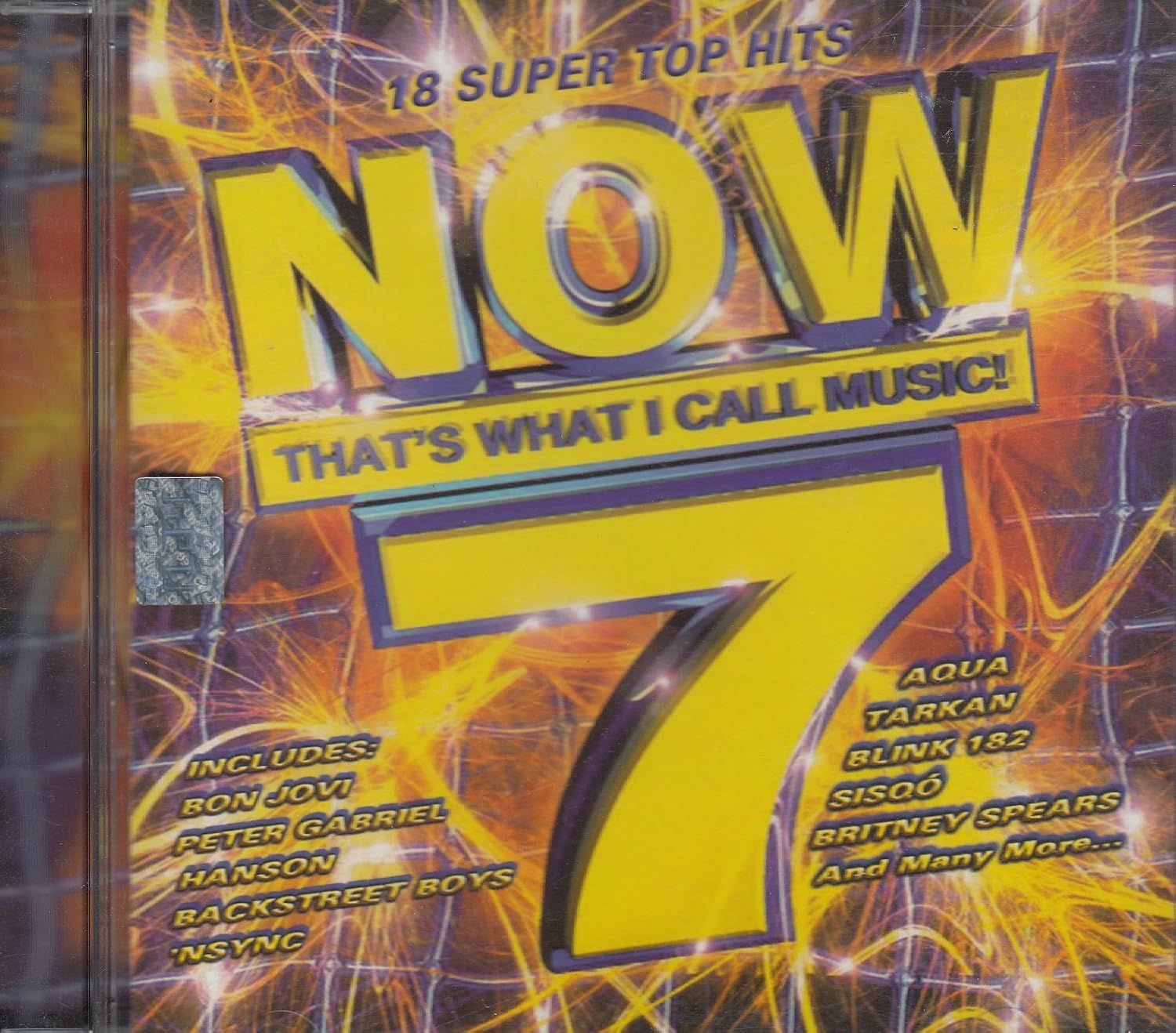 Now 7, Bon Jovi, Britney Spears, Hanson, Backstreet boys, nsync, Aqua ...