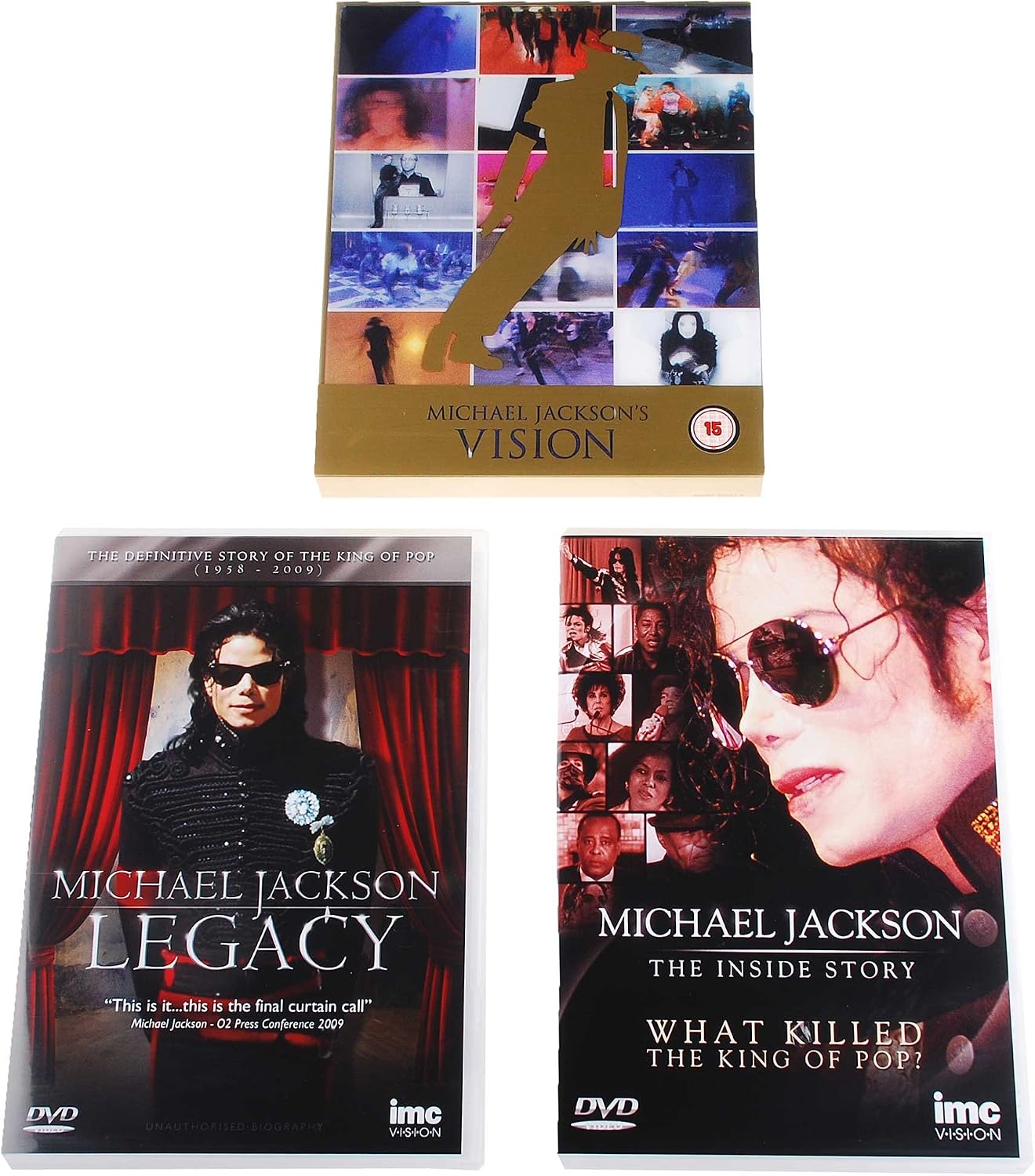 Michael Jackson 5 Dvd Collection : Michael Jackson, Michael Jackson ...