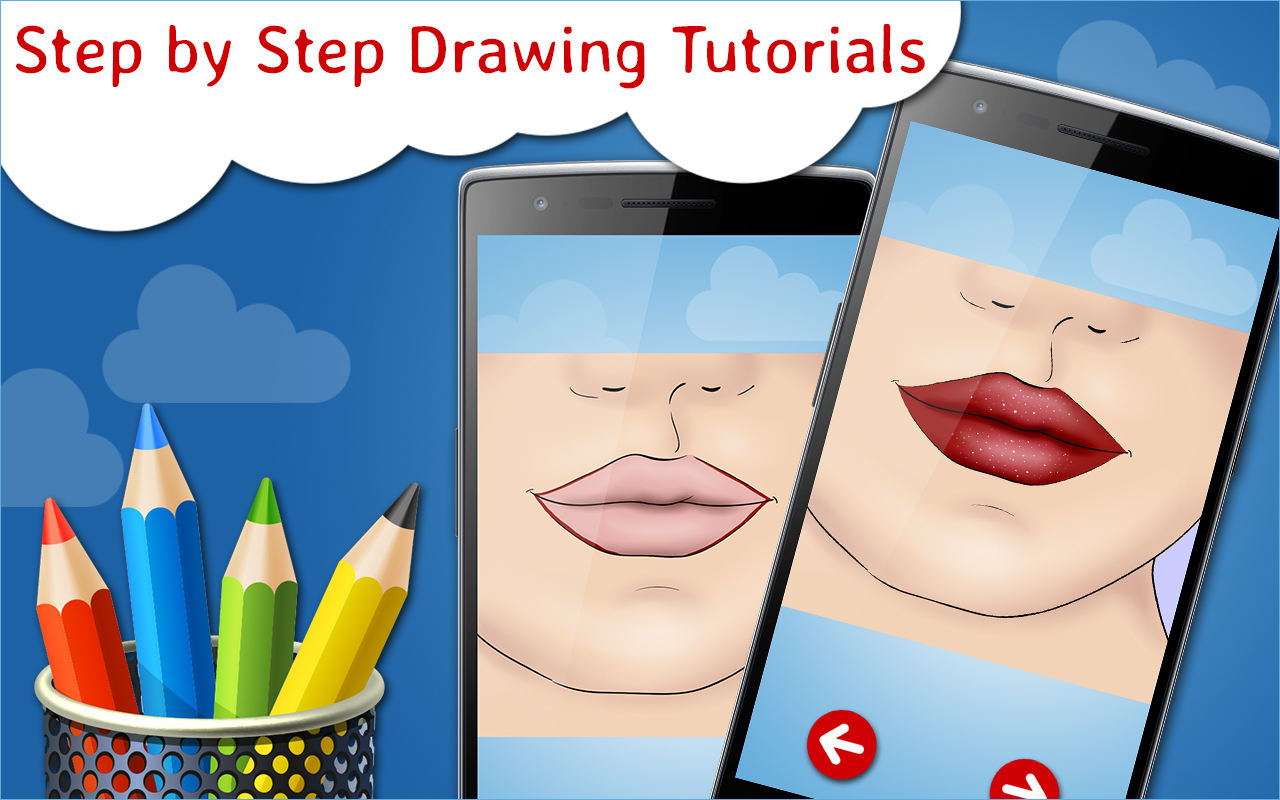 How to Draw Makeup step by step Drawing App - App on the Amazon Appstore