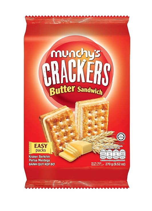 Munchy's Sandwich Cracker, 313g : Amazon.in: Grocery & Gourmet Foods
