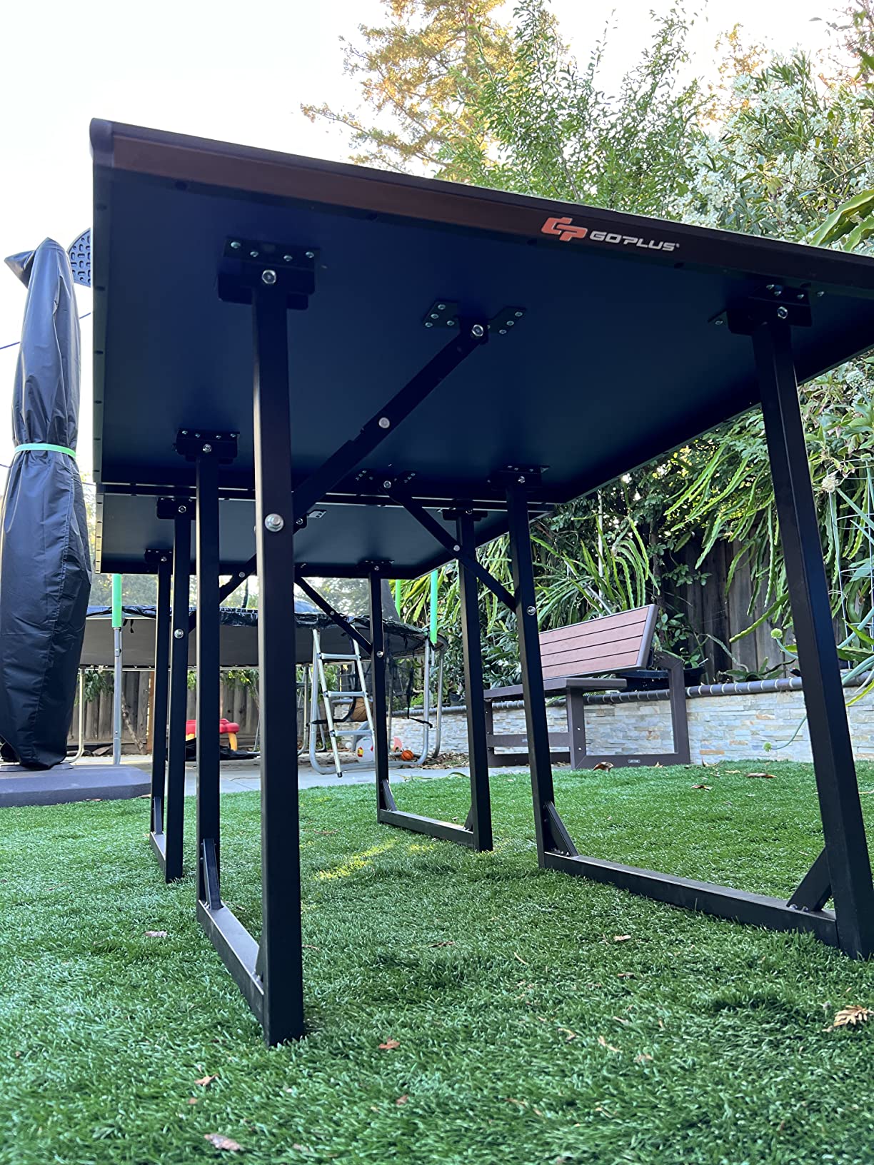 $26/mo - Finance GYMAX Folding Table Tennis Table, Portable Free ...