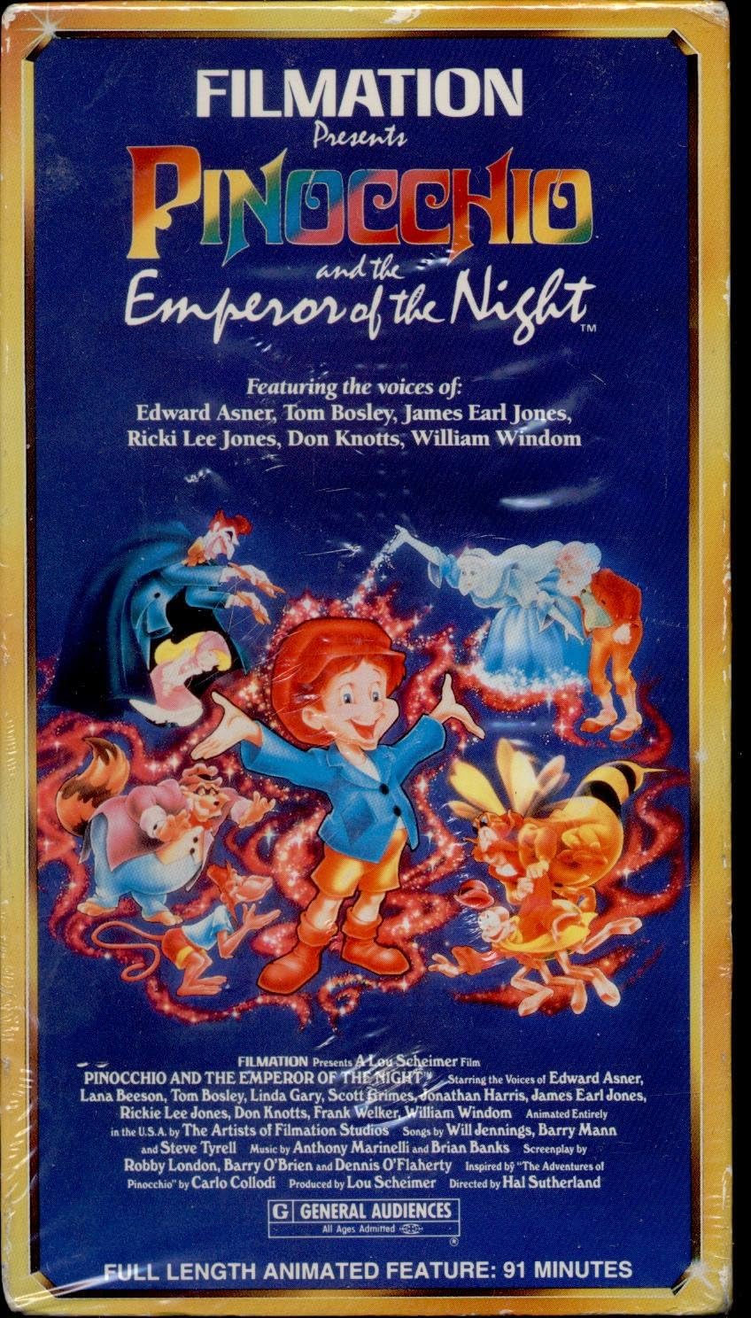 Amazon.co.jp: Pinocchio & the Emperor of the [VHS] : Pinocchio & the ...