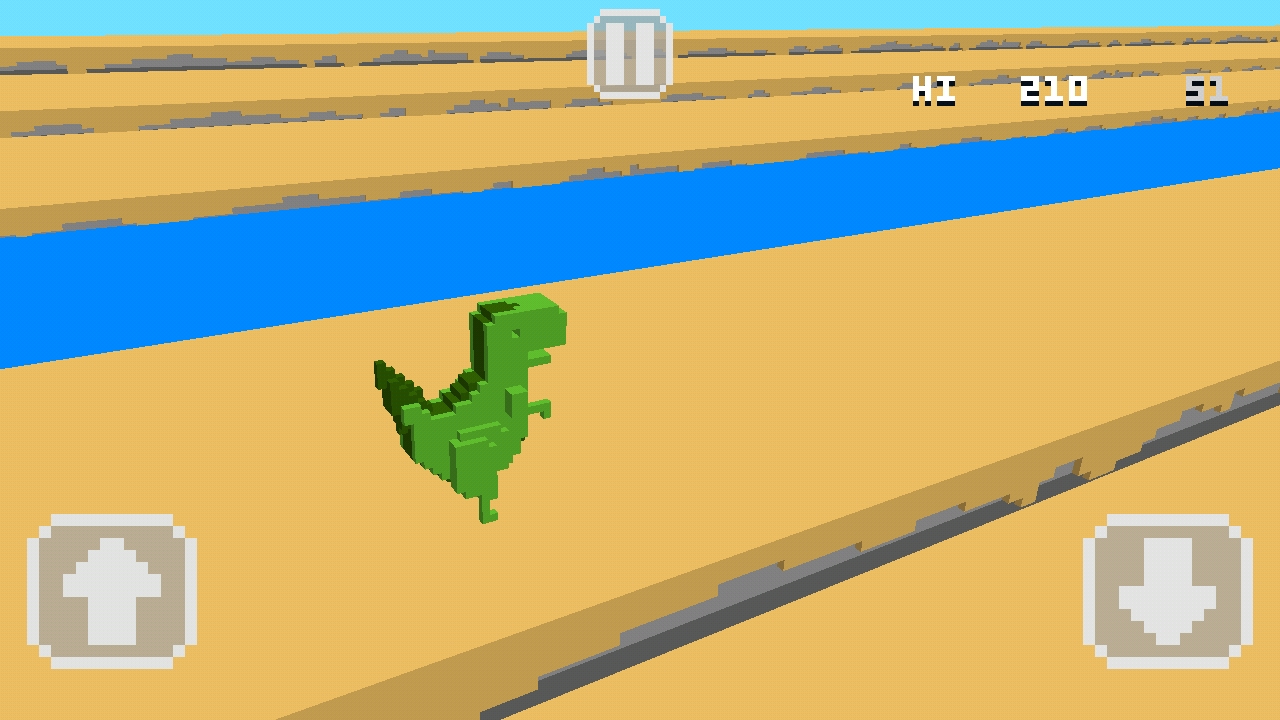 Dino Run 3D- Aplicación en Amazon Appstore