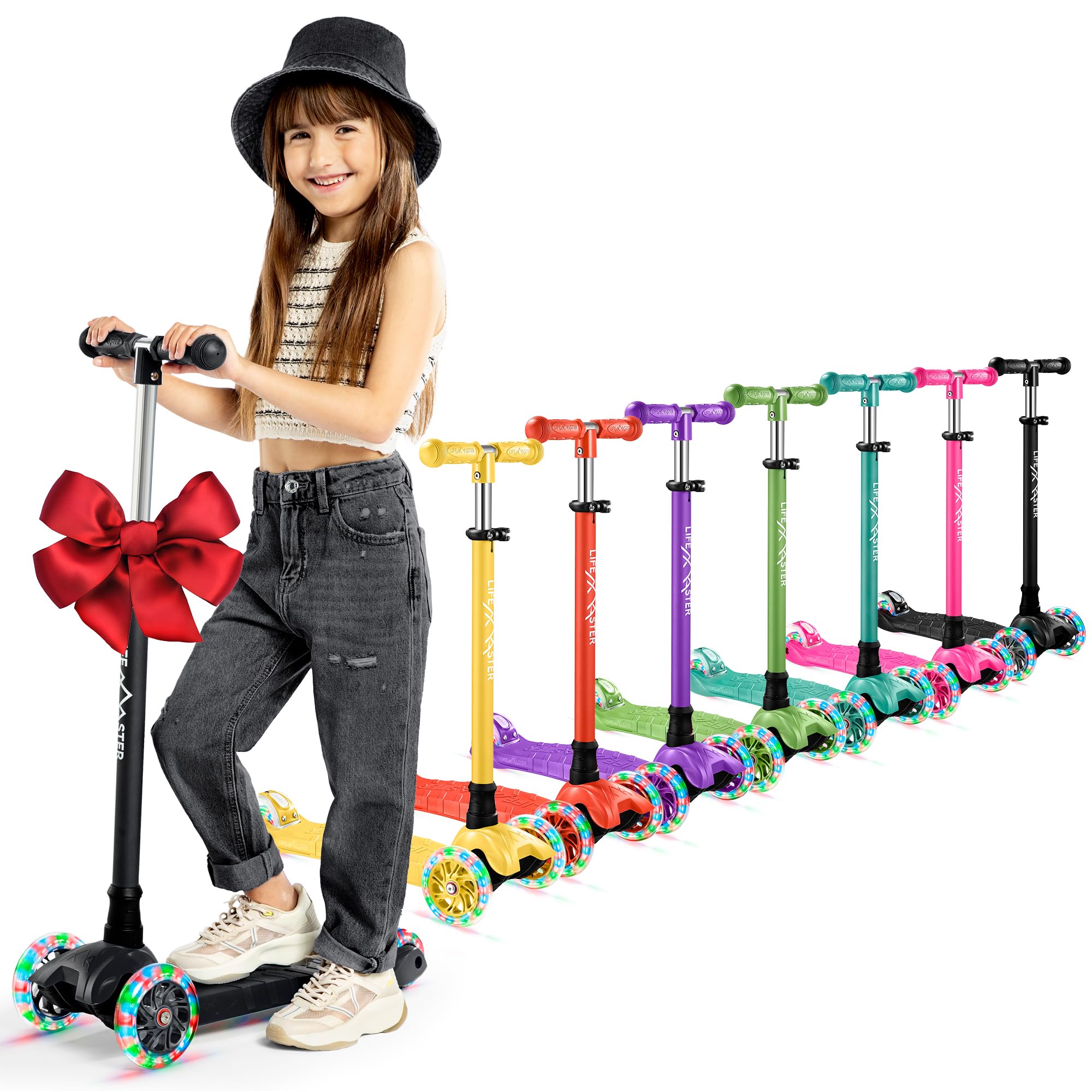 Amazon.com : Lifemaster Kids Scooter – Children and Toddler 3 Wheel ...