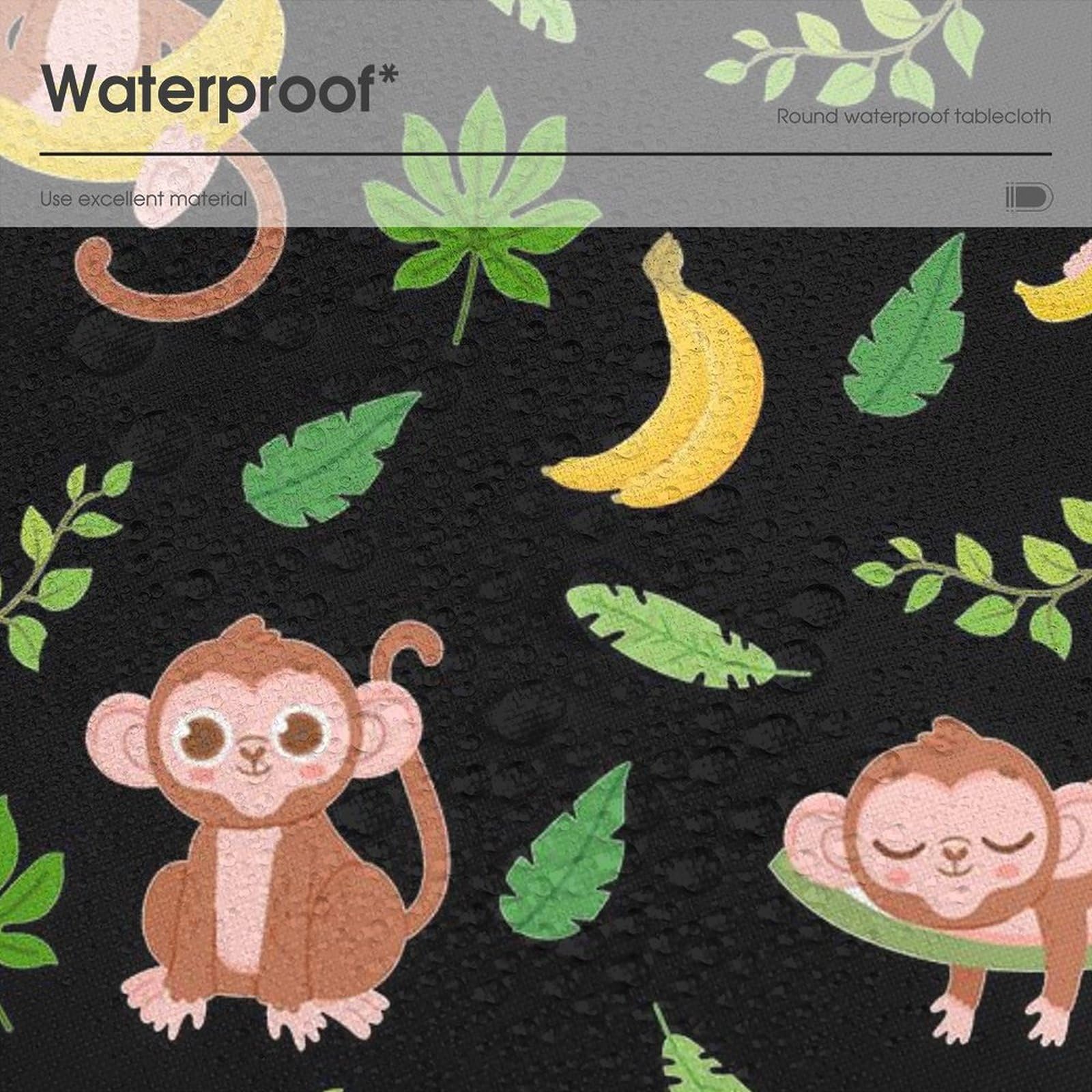 Scimmiette Dei Cartoni Animati Con Le Banane
