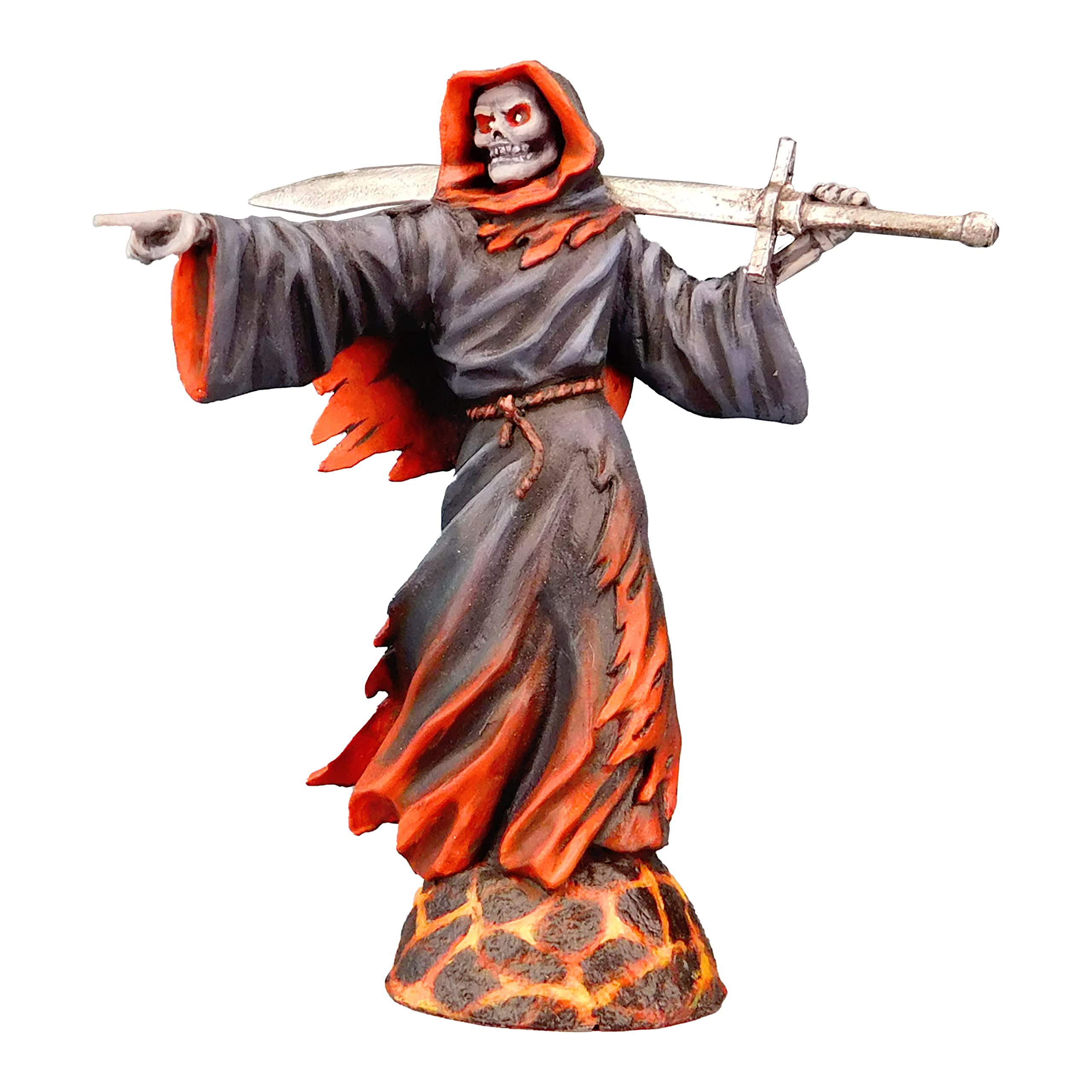 Amazon.com: Ronin Miniatures Tin Soldiers - Angel of Death- Tin Metal ...