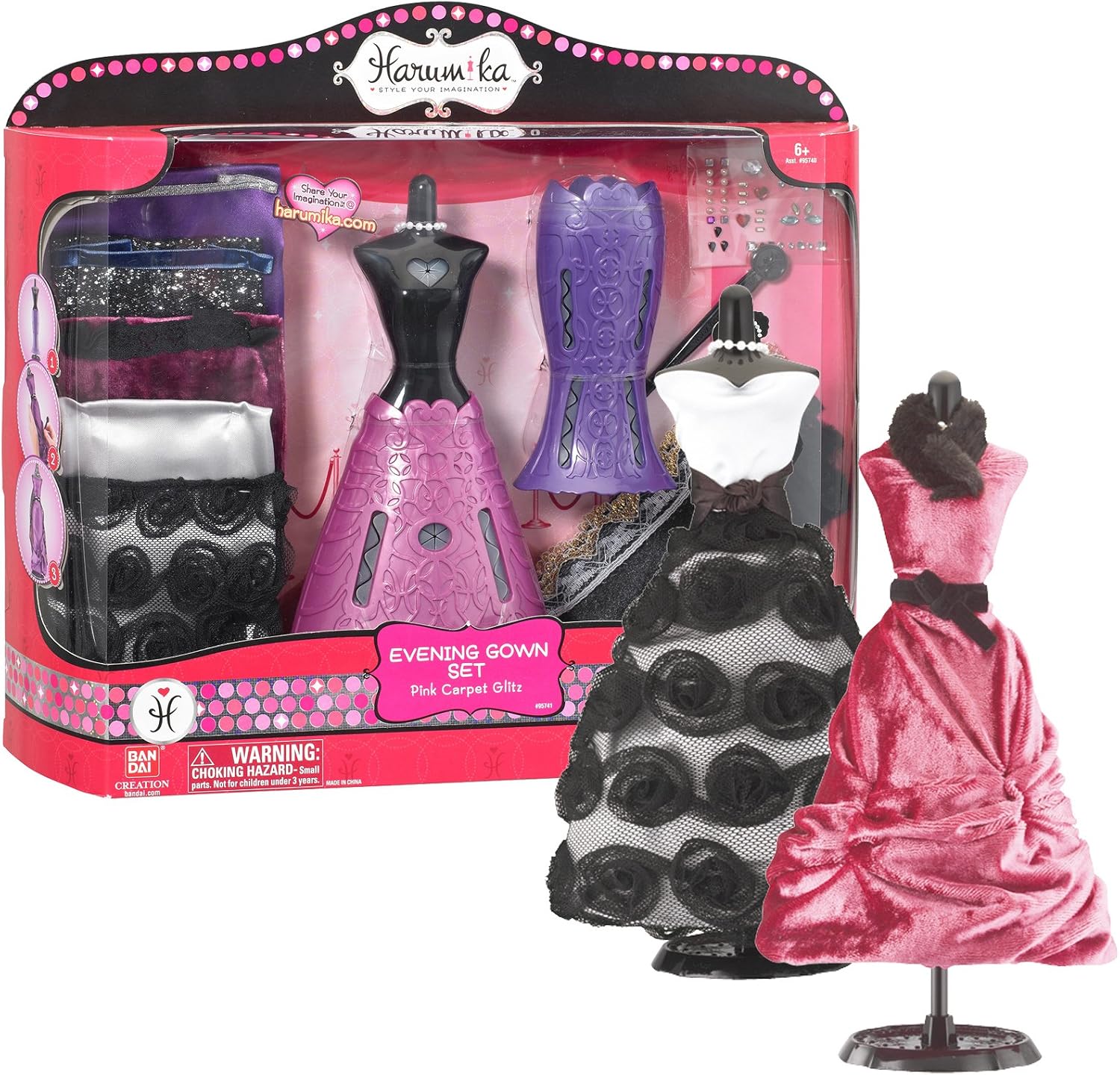 Harumika Evening Gown Set : Amazon.co.uk: Toys & Games