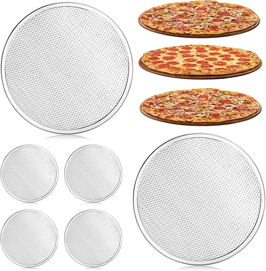 Amazon.com: RHBLME 6 PACK Pizza Screen, Nonstick Pizza Screen 10 Inch ...