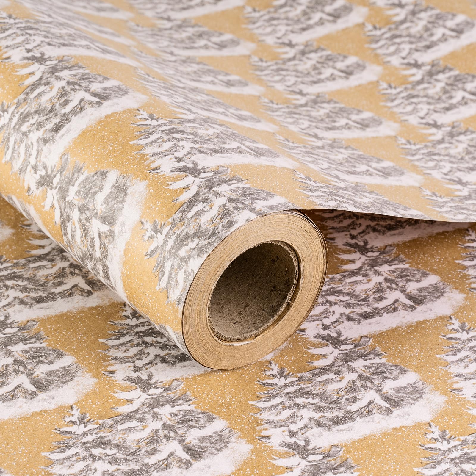 Snapklik.com : RUSPEPA Christmas Wrapping Paper, Jumbo Roll Kraft Paper