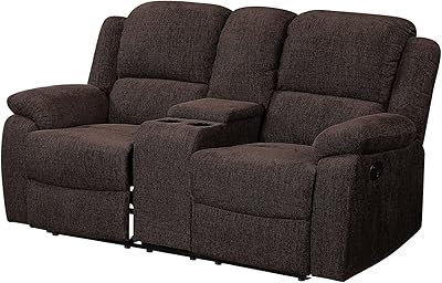 Signature Design by Ashley 9860586 Reclining Loveseat Chocolate ...