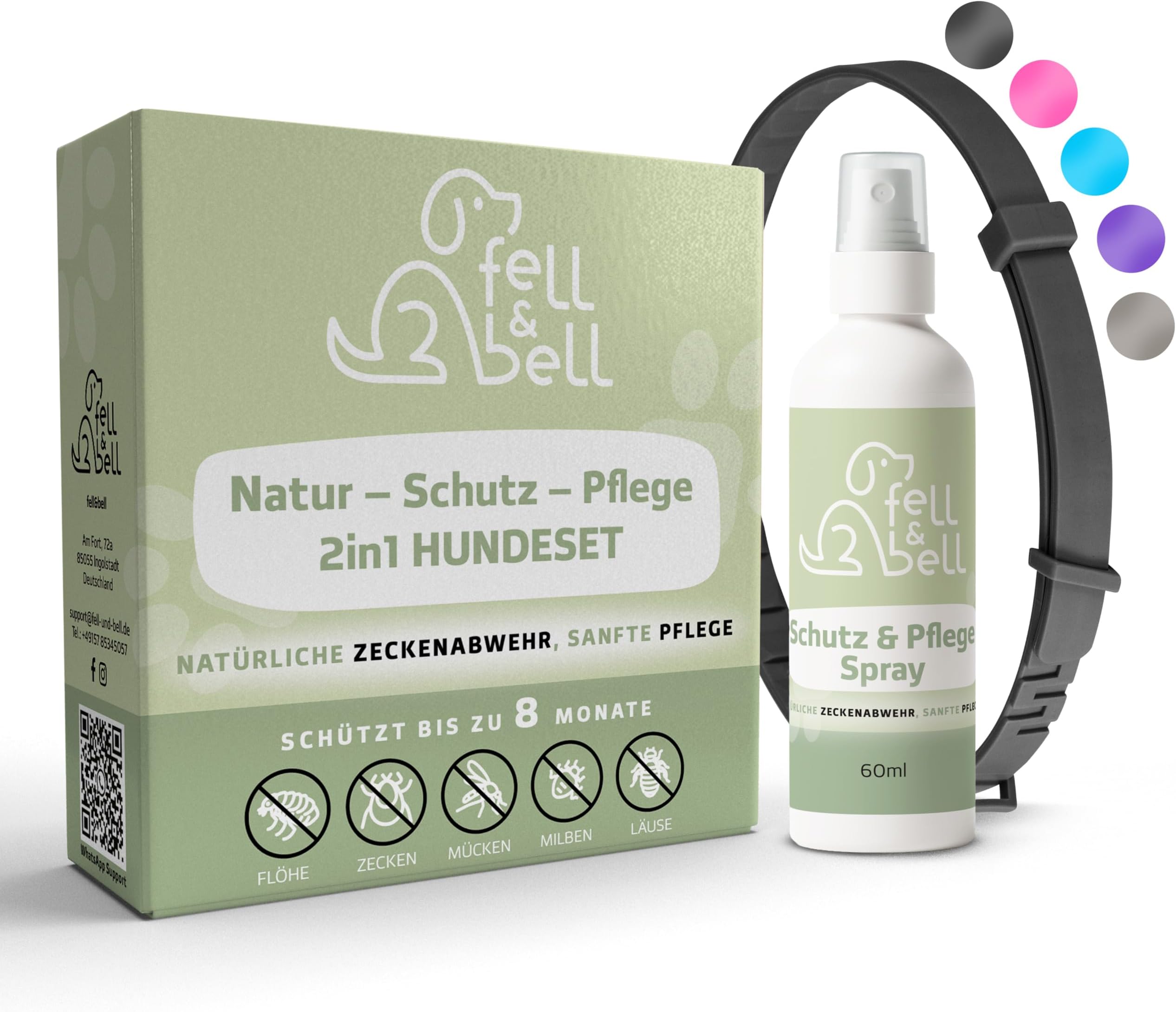 Zeckenhalsband Hund Natrlich