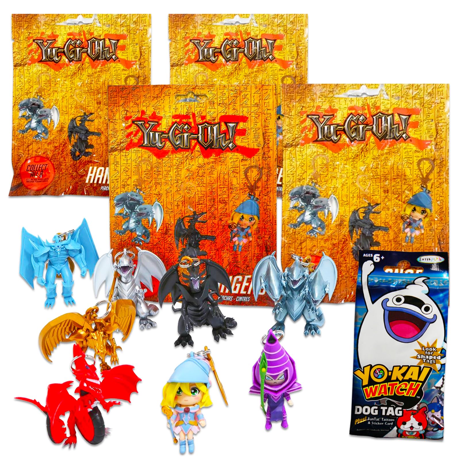Amazon.com: Screen Legends Yu-Gi-Oh Figure Hanger Mystery Party Favors ...