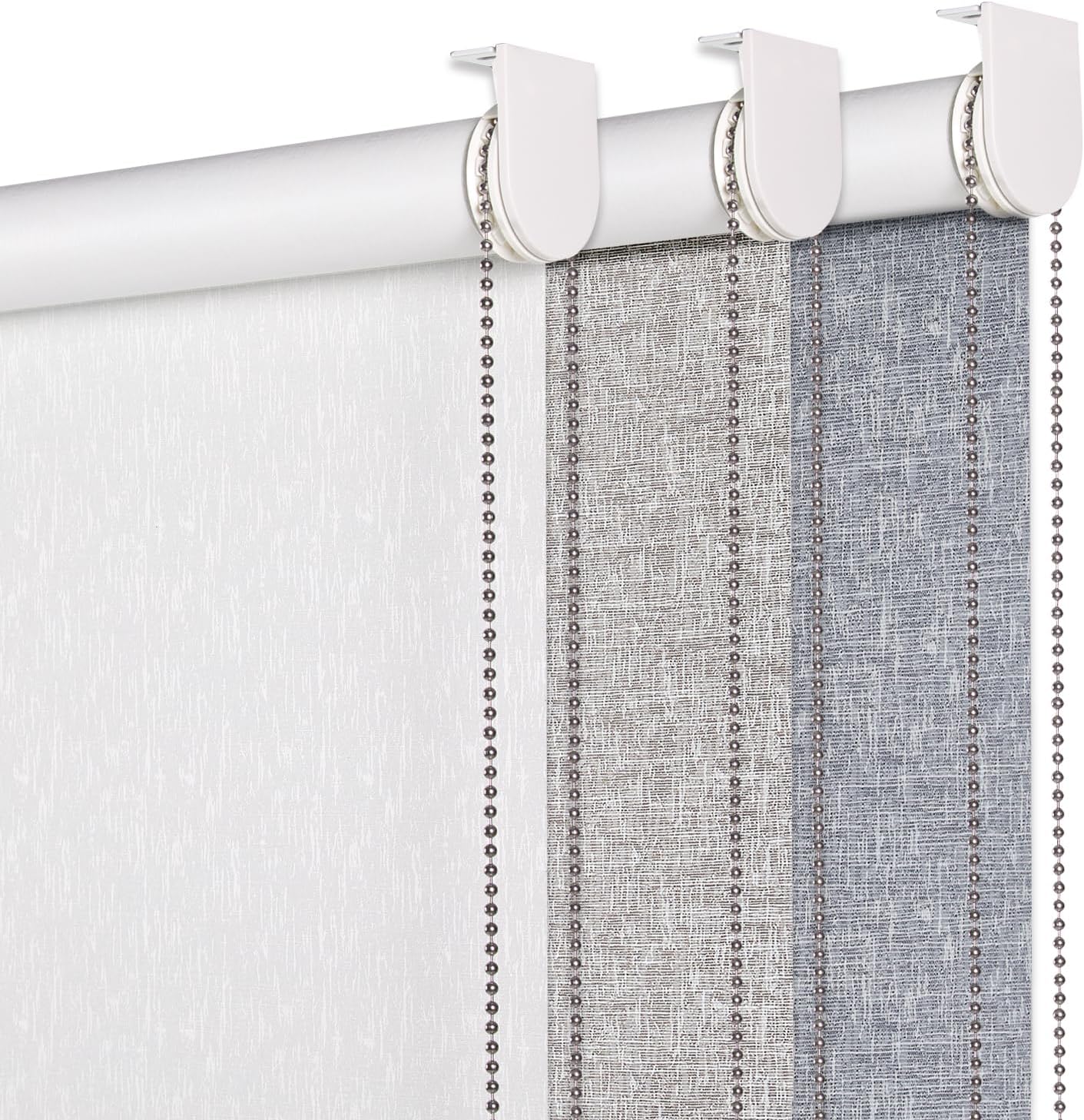 Amazon.com: Boolegon Blackout Cordless Roller Shades, Window Blind with ...