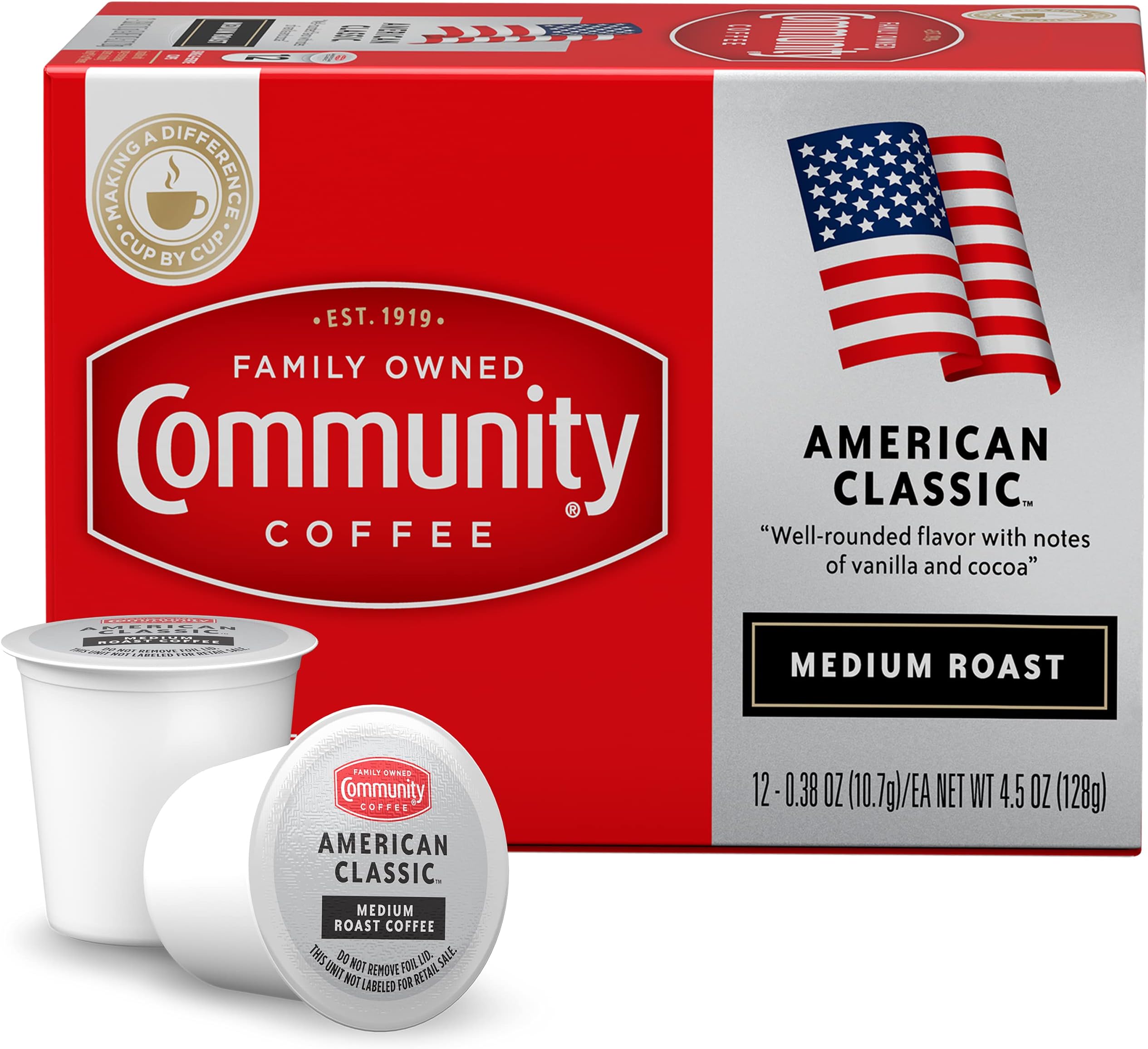Amazon.com : Community Coffee Flavors of New Orleans Variety Pack 72 ...