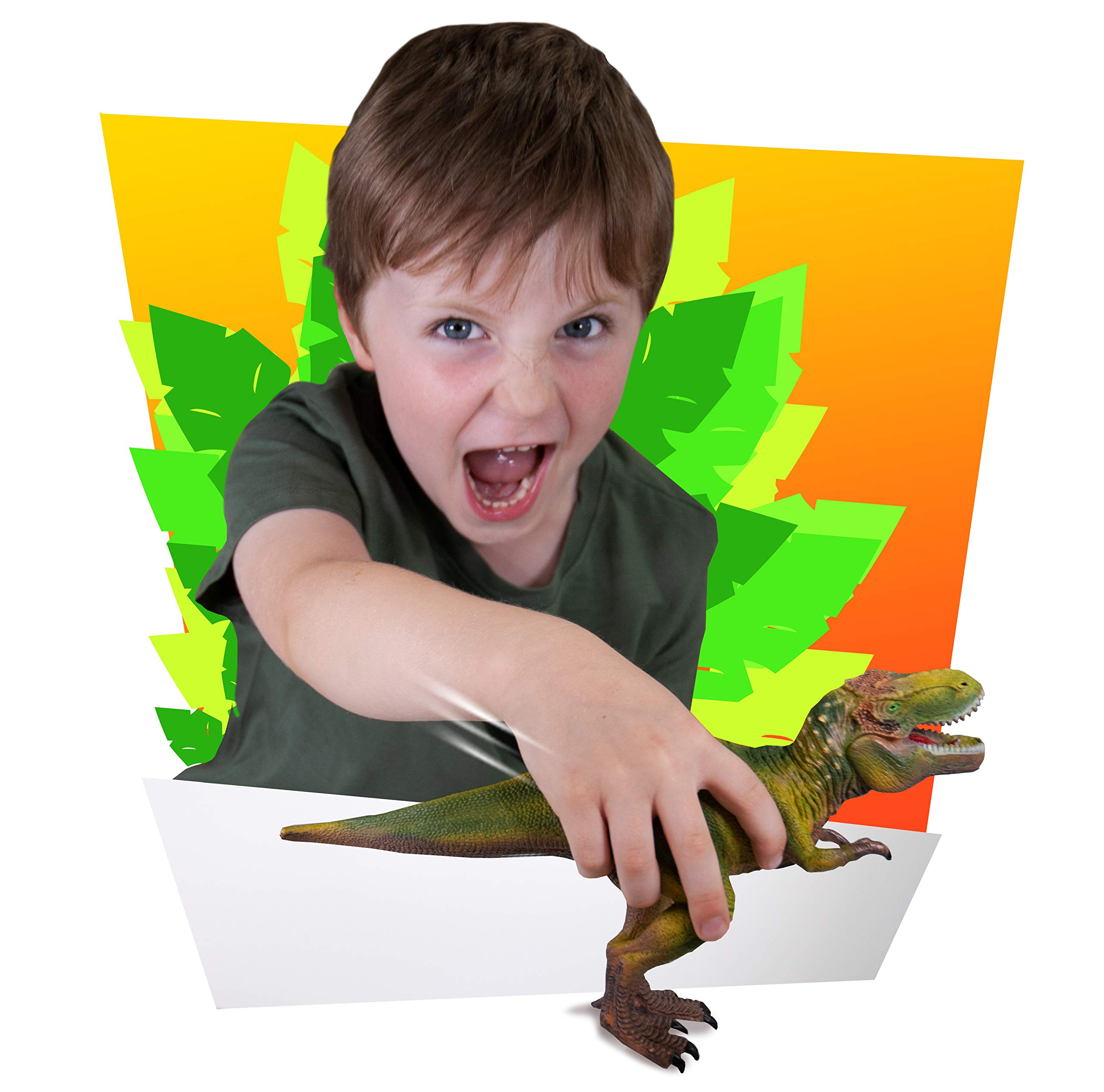 Deluxebase Animal Adventure Replica T Rex From Dinosaur Toy Replica ...