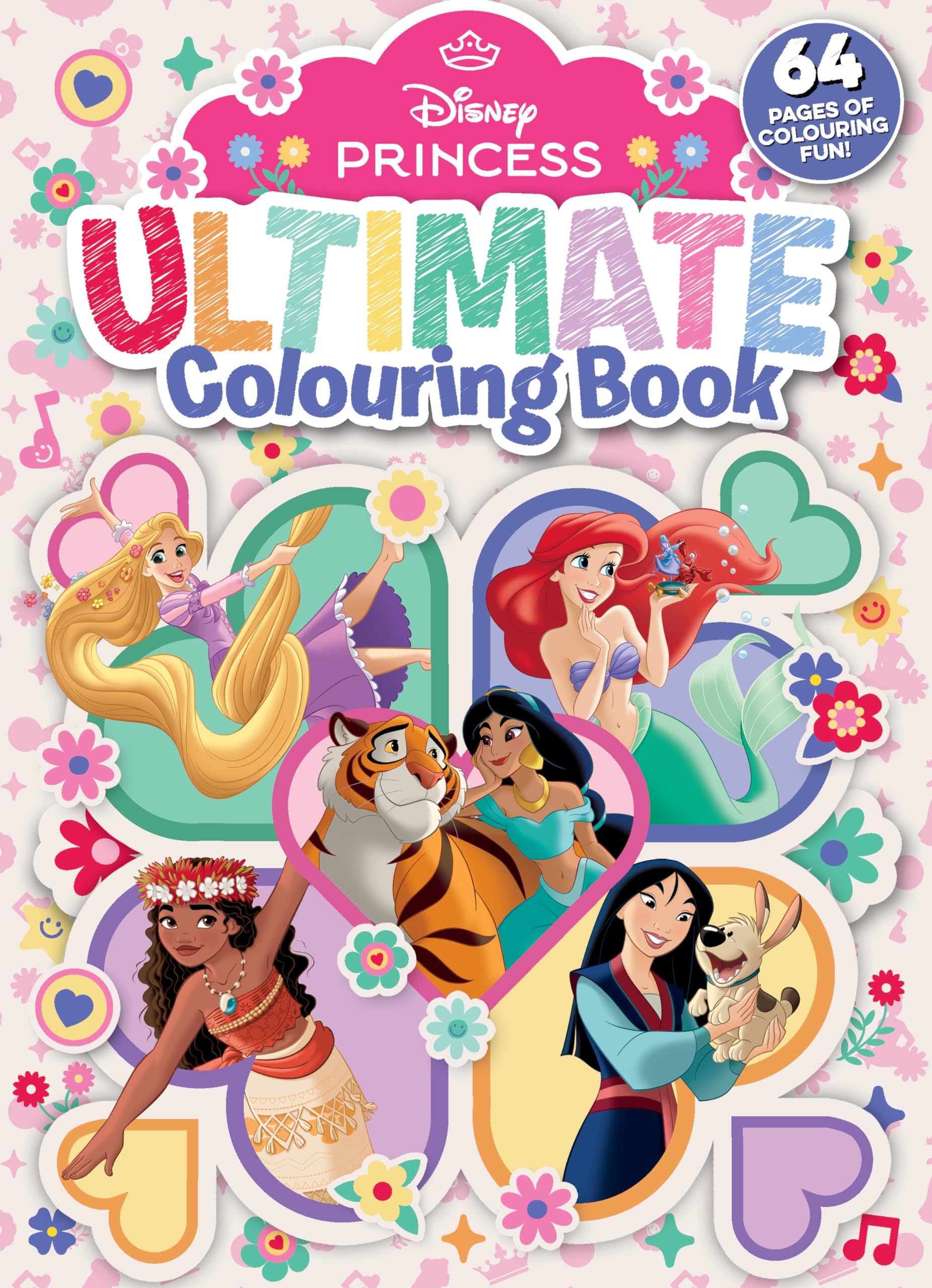 Disney Princess Create Your World: Ultimate Colouring Book : Amazon.com ...