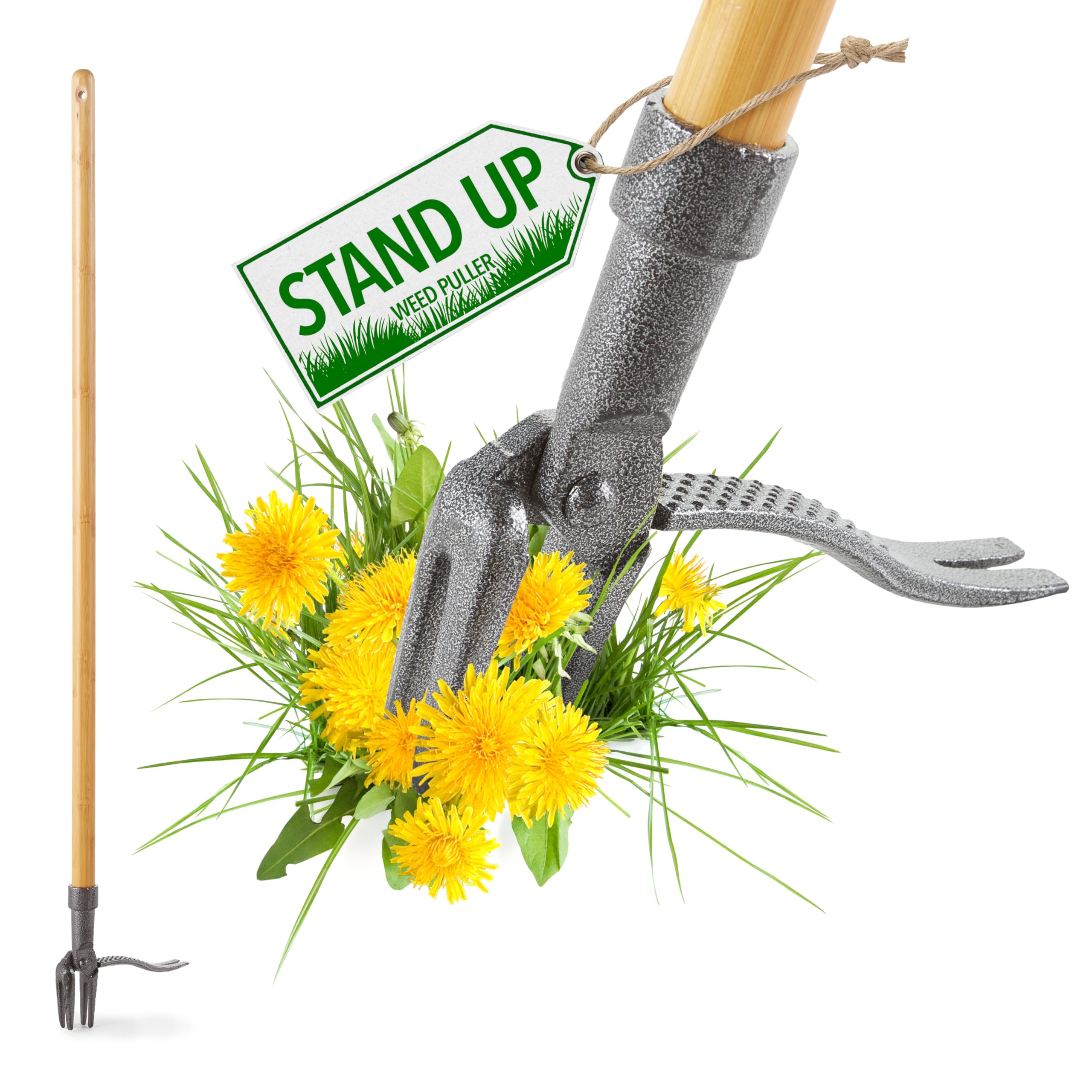 Amazon.com : Stock Your Home Stand Up Weed Puller Tool, Heavy Duty ...