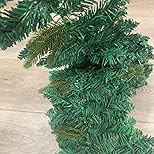 Amazon.com: Christmas Pine Garland with Lights for Decorations - EXKRAEFT 9FT Artificial Norfolk ...