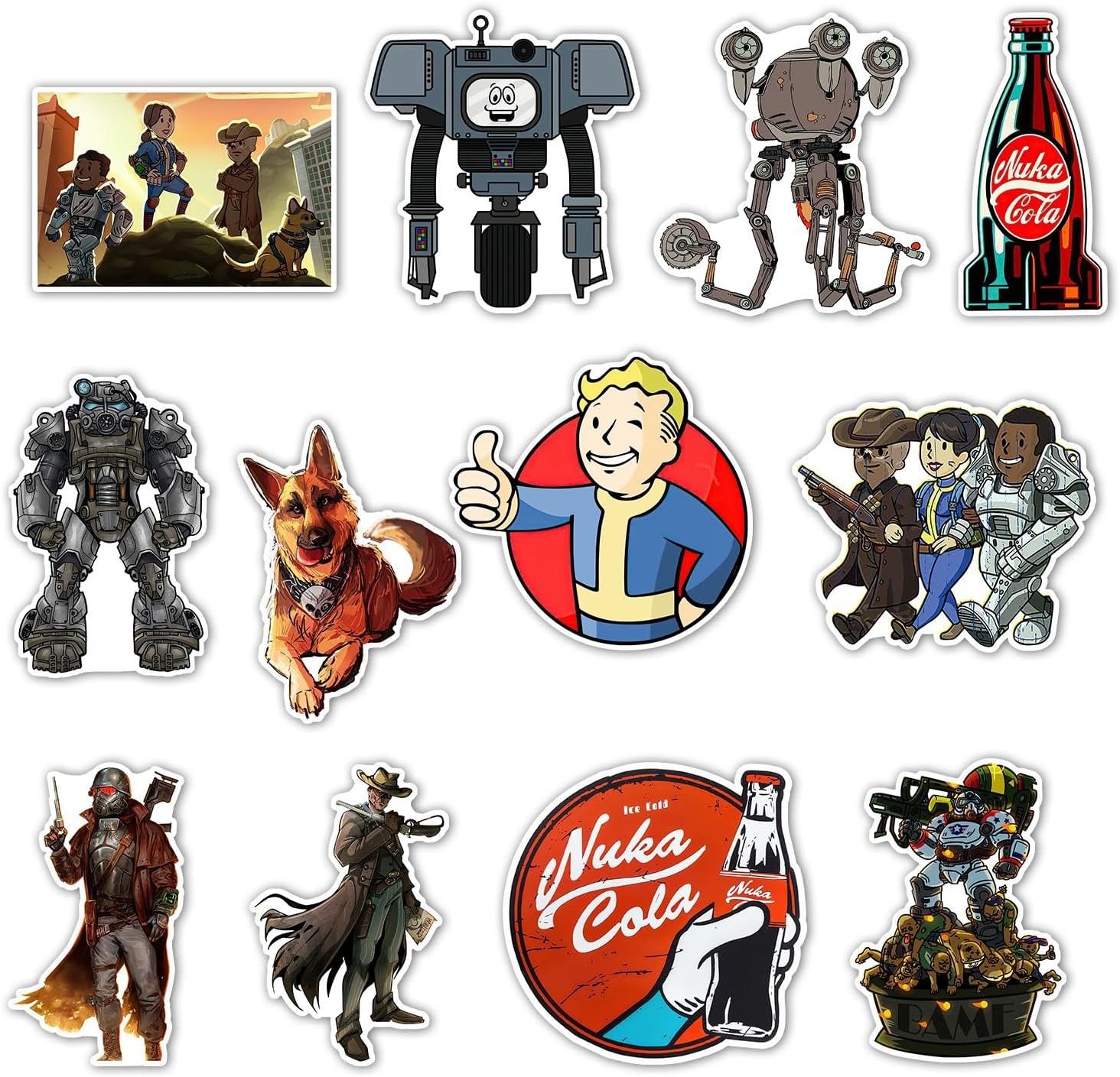 Amazon.com: Babymiu Video Game Fridge Magnet Stickers（12 Pack） Cartoon ...