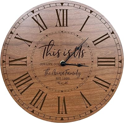 Amazon.com - LifeSong Milestones Wedding Clock or Anniversary Clock ...