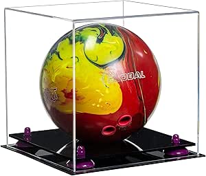 Amazon.com: Better Display Cases Clear Acrylic Bowling Ball Display ...