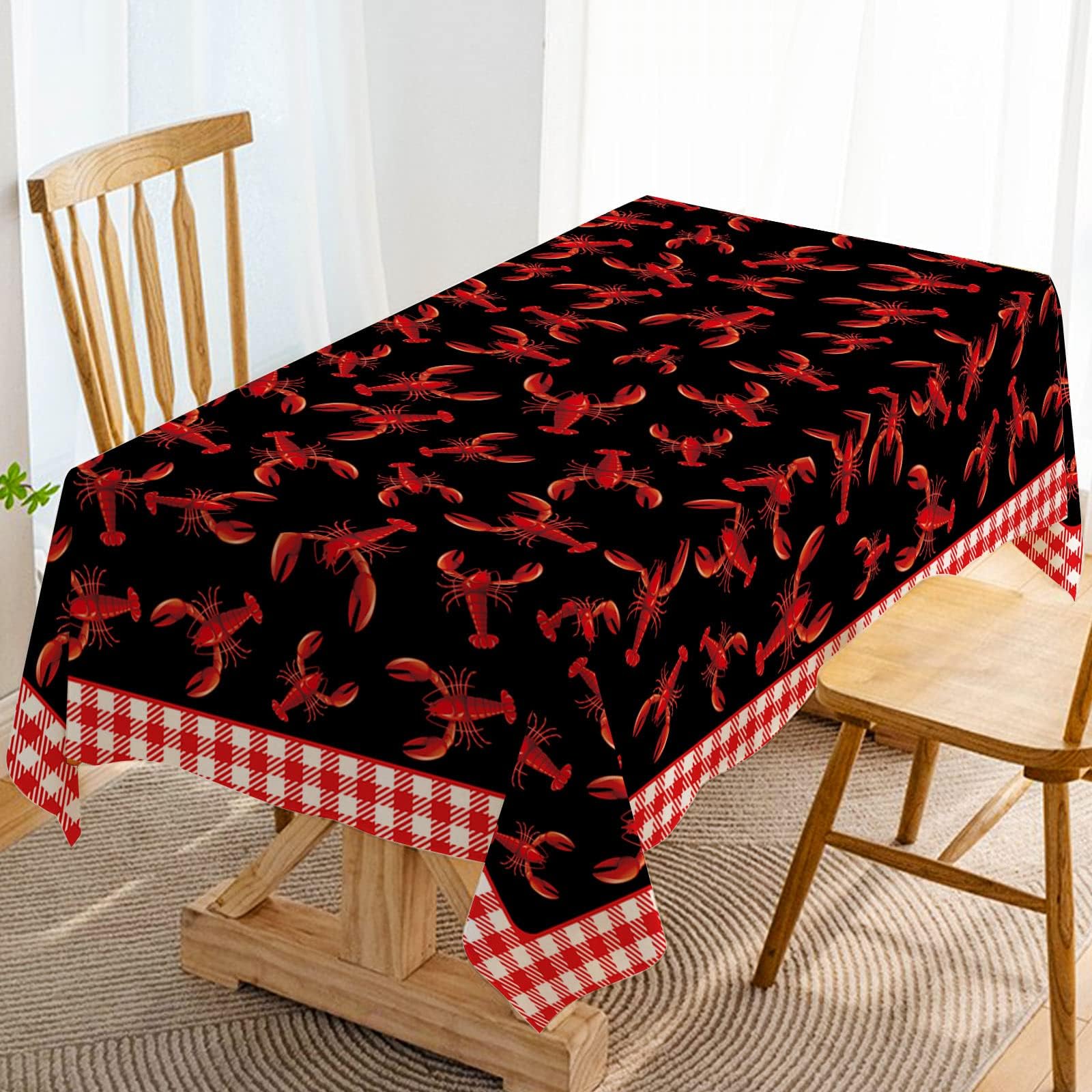 Amazon.com: N. F. String & Son, Inc. 9ft Lobster Print Paper Table ...