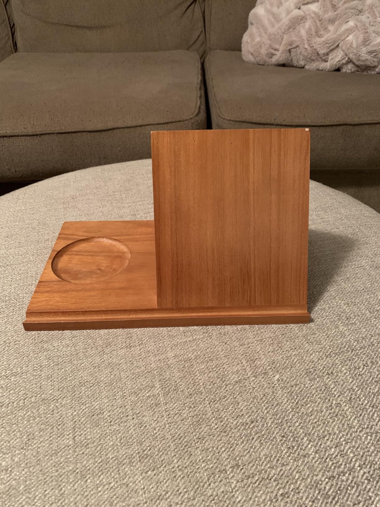 Amazon.com : Assembled Ready to Gift 4-in-1 Wooden Triangle Book Holder ...