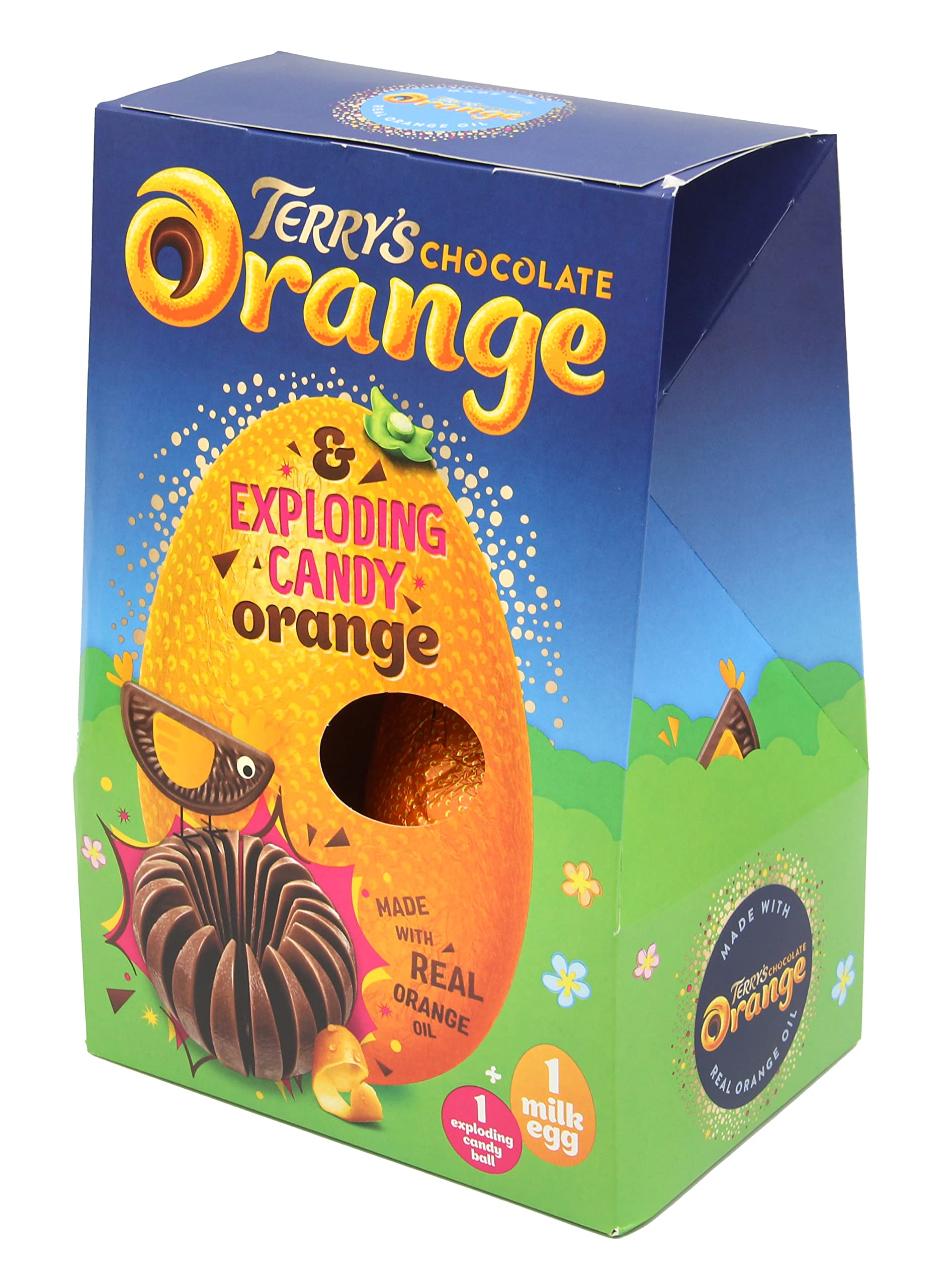 Large Terry's Chocolate Orange Easter Egg & Mini Eggs 297g - Eggciting ...
