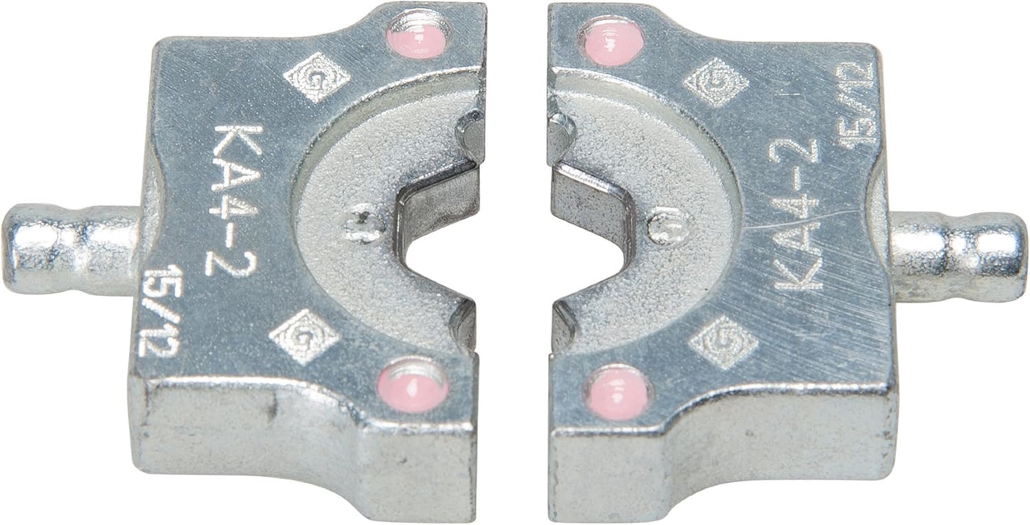 Greenlee KA4-2 DIE SET, #2 AL CRIMP (KA4-2) - Crimpers - Amazon.com