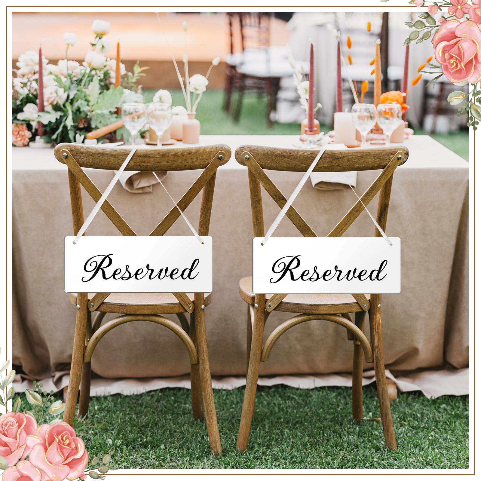 Reserved Signs For Seating