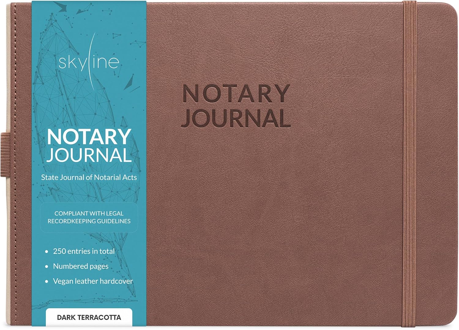 Amazon.com : Skyline Notary Journal – Official Notary Public Record ...