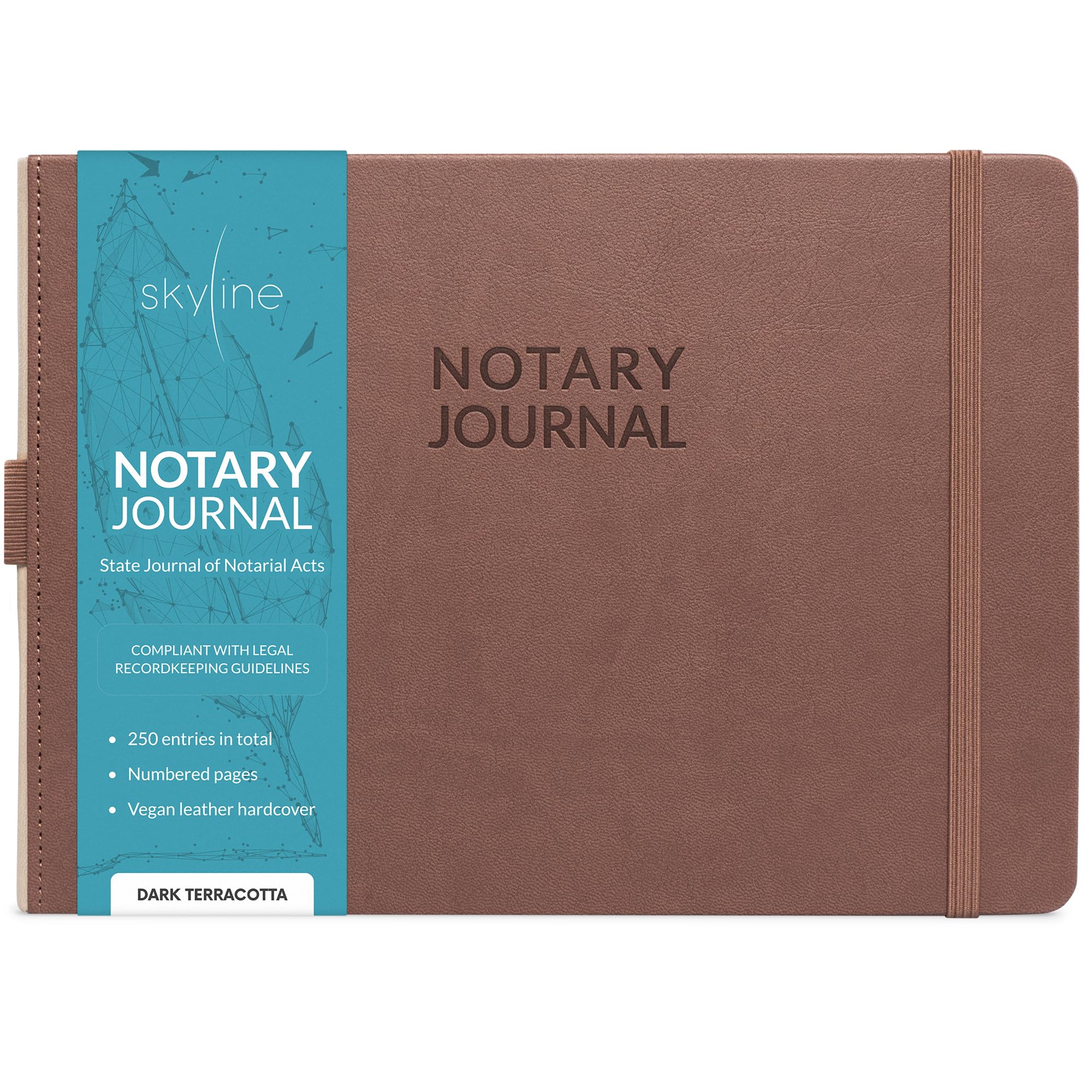 Amazon.com : Skyline Notary Journal – Official Notary Public Record ...