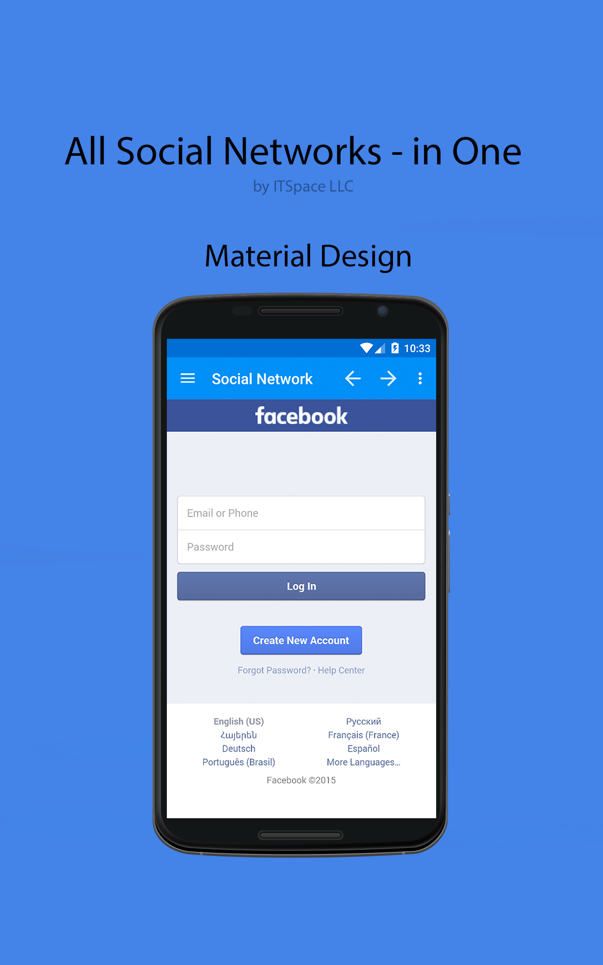 Social Networks - All in one - App on Amazon Appstore
