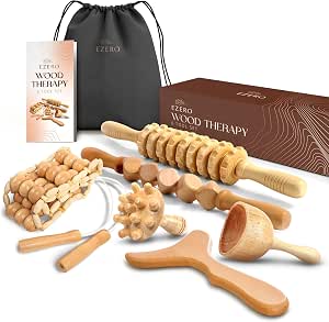 Ezero Maderotherapie Kit Complet Cellulite 6 Pièces - Kit ...