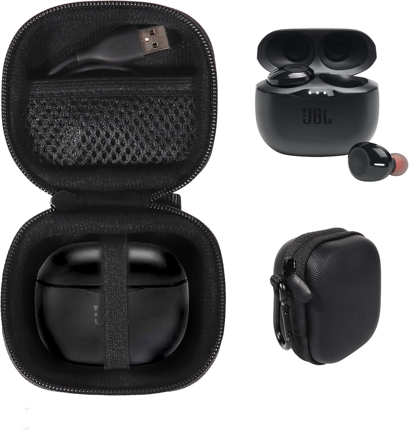 Amazon.com: Alltravel Earbuds Case for JBL Tune 125TWS True Wireless in ...