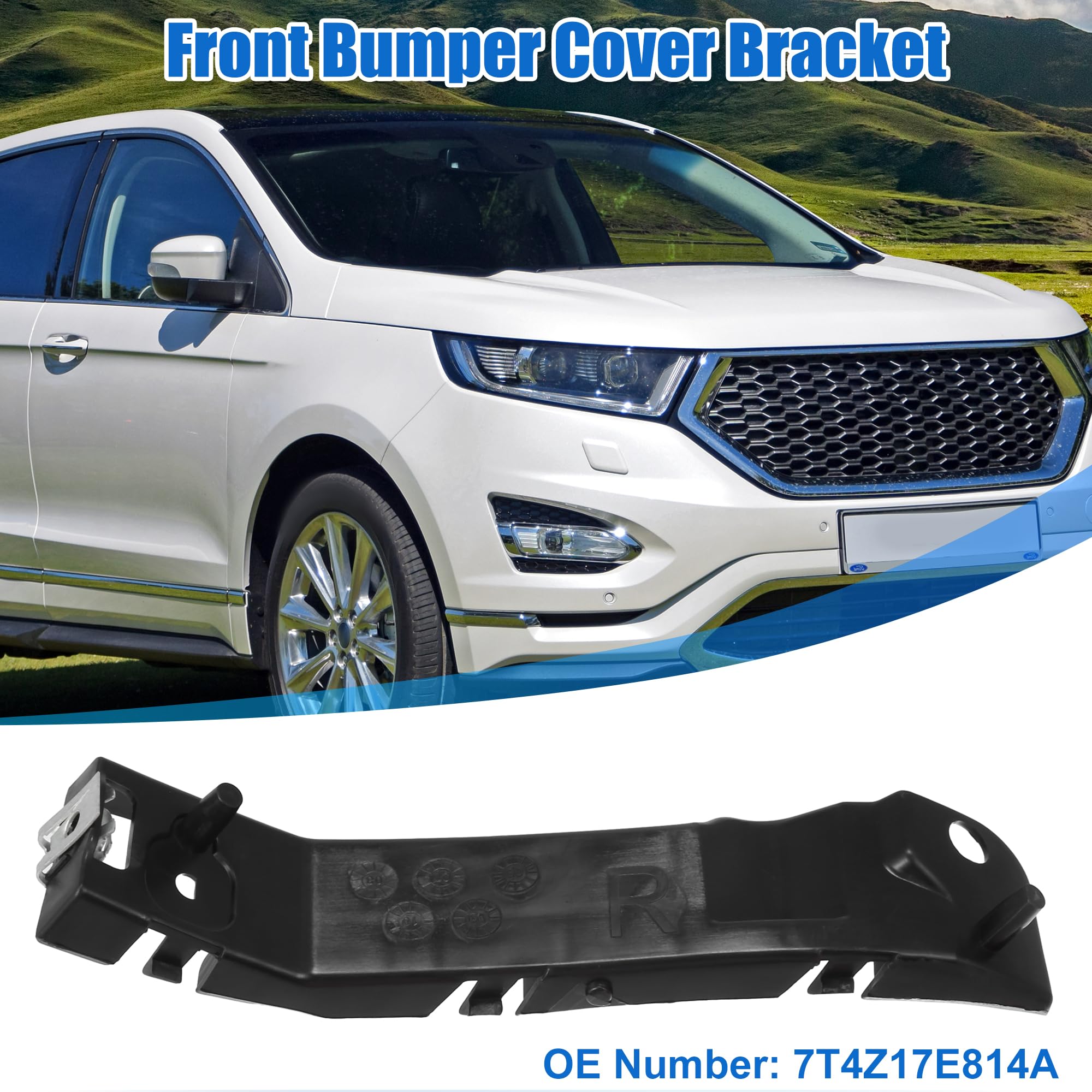 Front Engine Splash Shield Compatible With FORD EDGE 2015-2017 Under ...