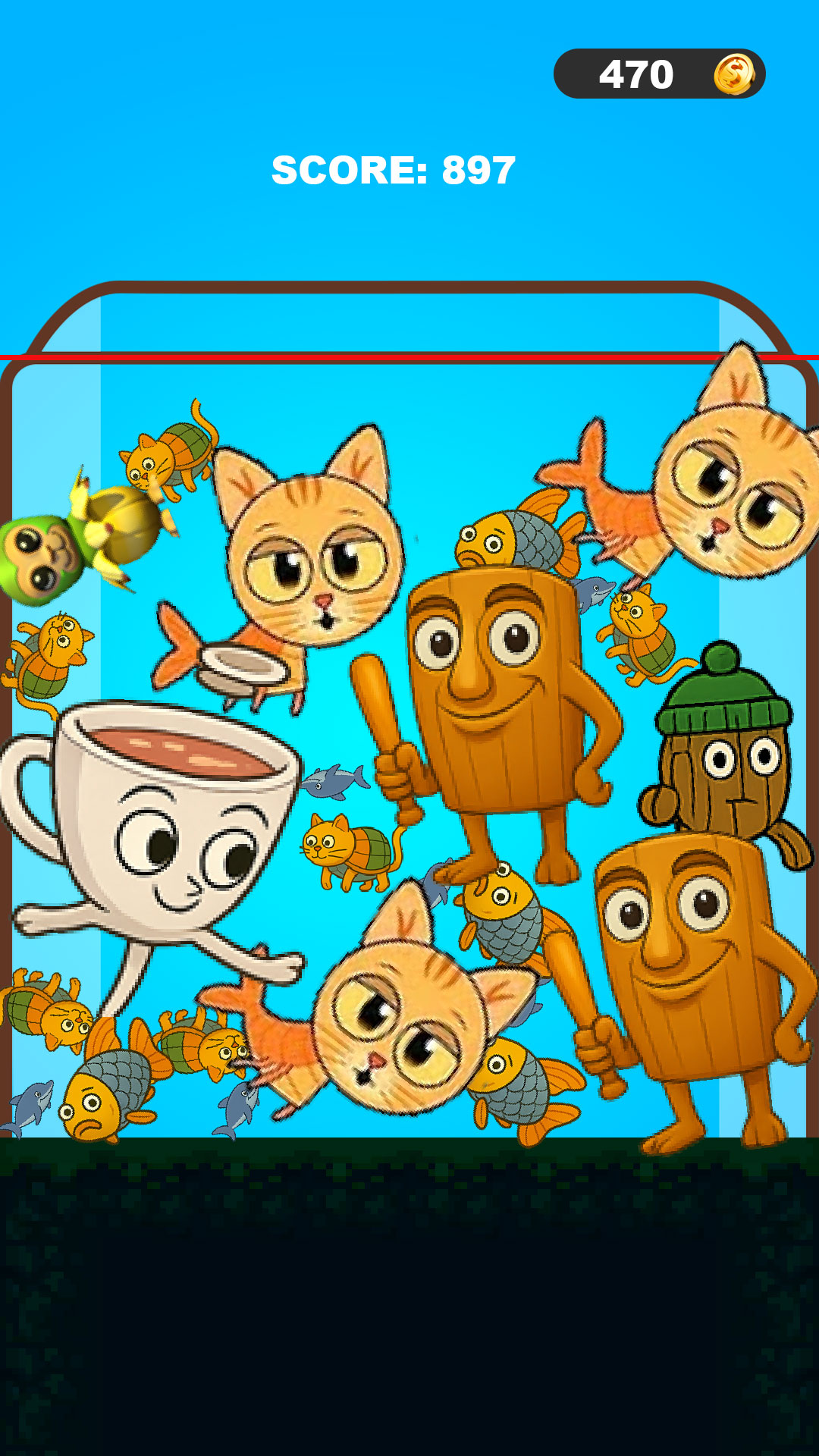 Brainrot Merge Drop Puzzle Master: Monster Match Challenge Logic Game ...