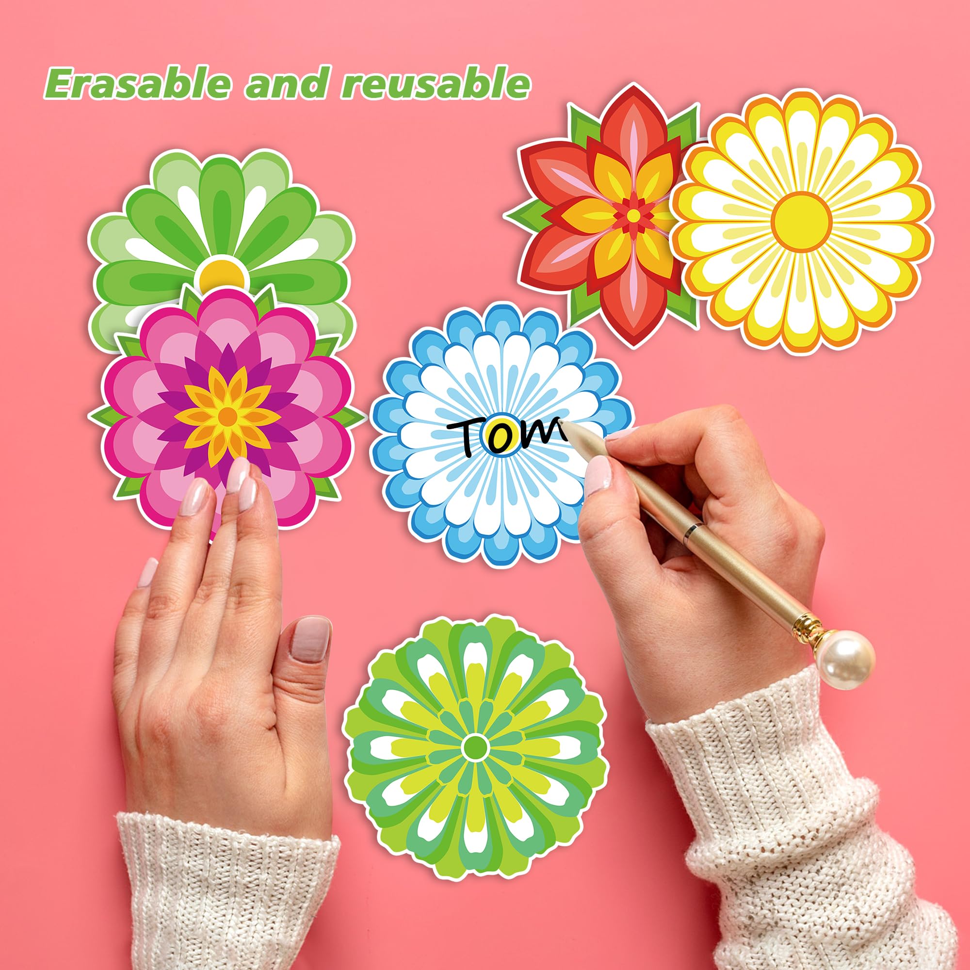 Spring Decorations For Classroom 45-Piece Spring Flower Cutouts ...