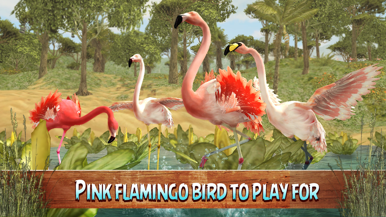 Wild Pink Flamingo Island Simulator – Coastal Life - App on Amazon Appstore