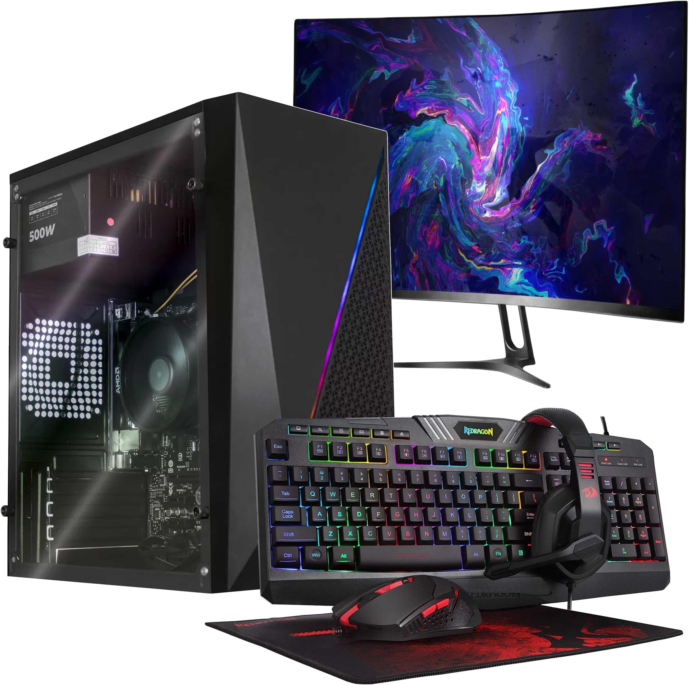 PC GAMER DE ESCRITORIO PROCESADOR RYZEN 7 5700G RAM DDR4 16GB(2X16) SSD ...