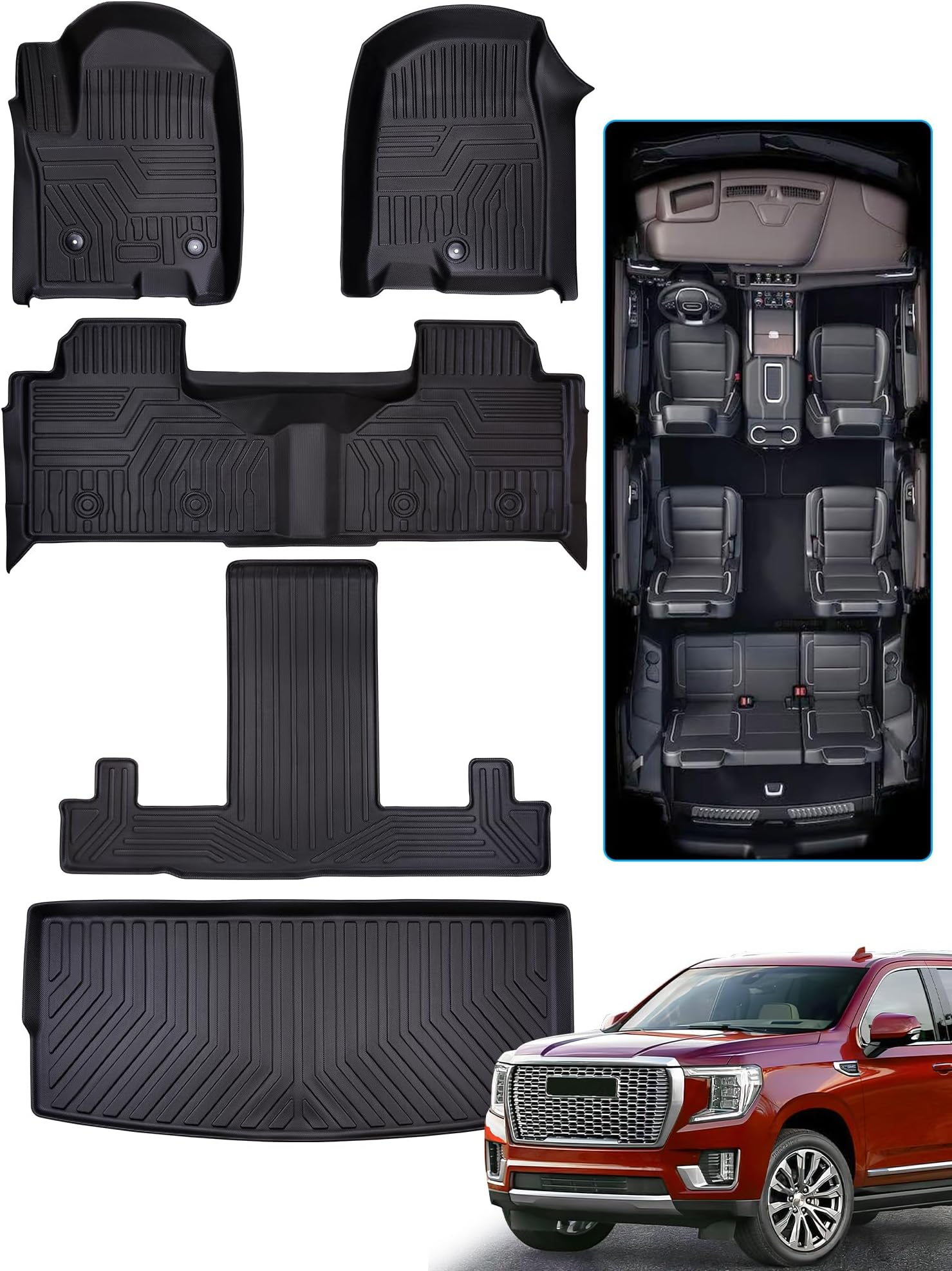 Amazon.com: BAMACAR for 2021 2022 2023 2024 GMC Yukon & Chevrolet Chevy ...