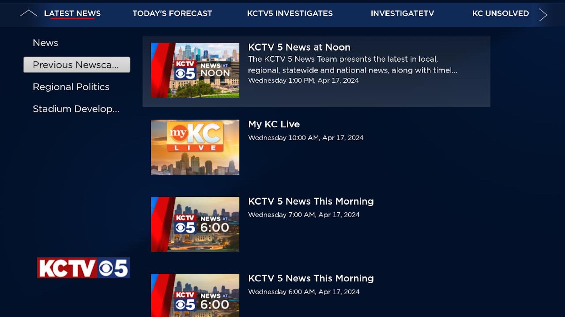 KCTV5 News - App on Amazon Appstore