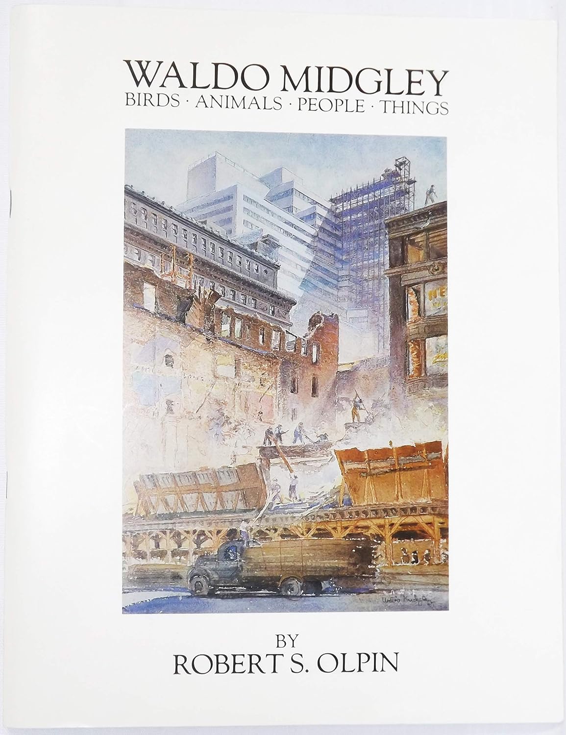 Waldo Midgley: Birds, animals, people, things: Olpin, Robert S: Amazon ...