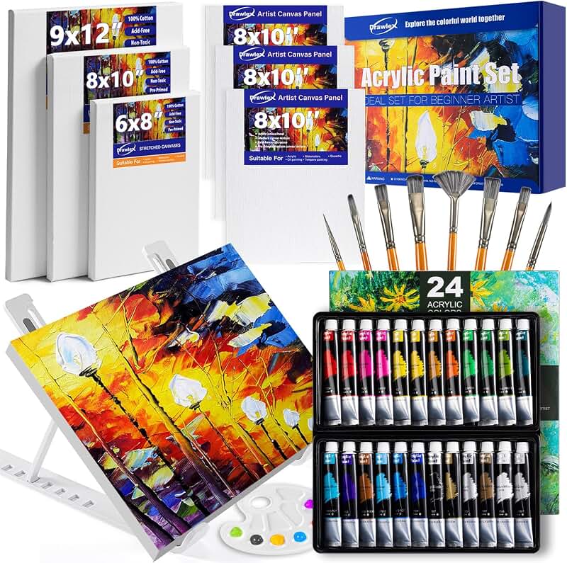 Amazon.com: Art Painting Kits - Art Painting Kits / Artists Painting ...