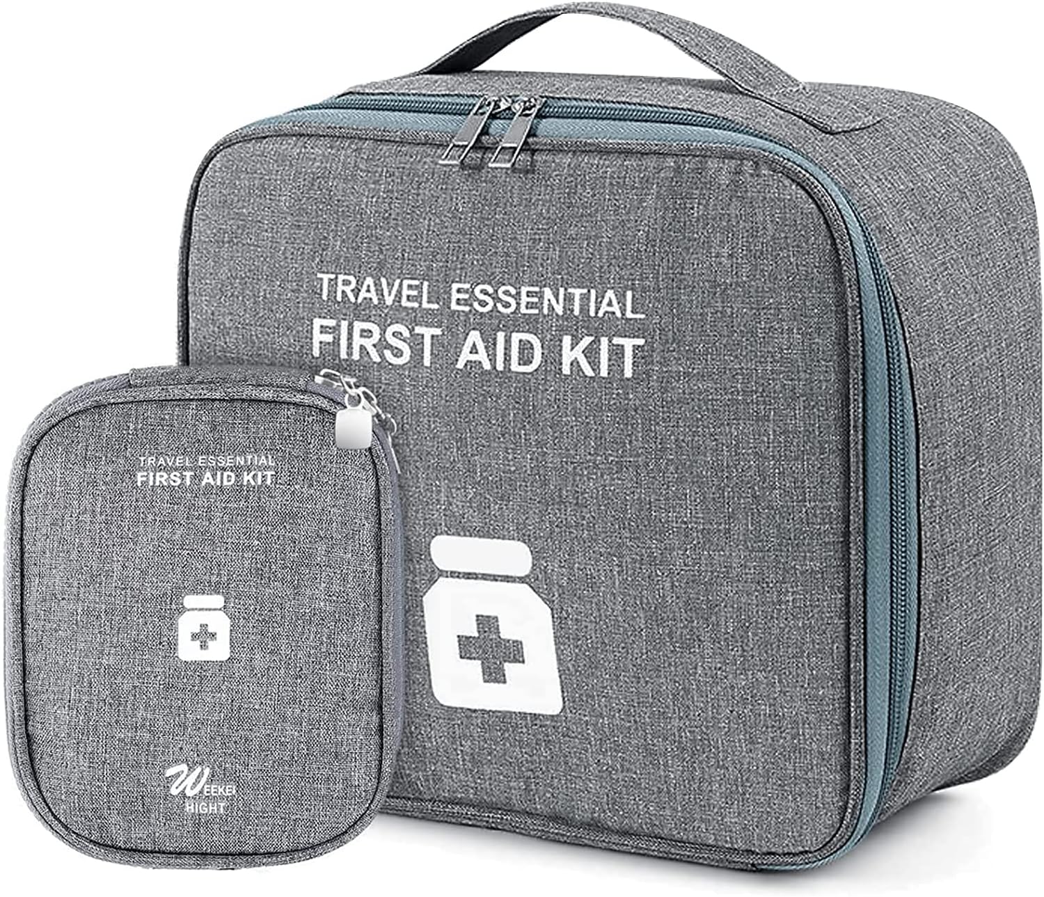Compact First Aid Bag, Multifunctional Layered Medicine Box with Mini ...